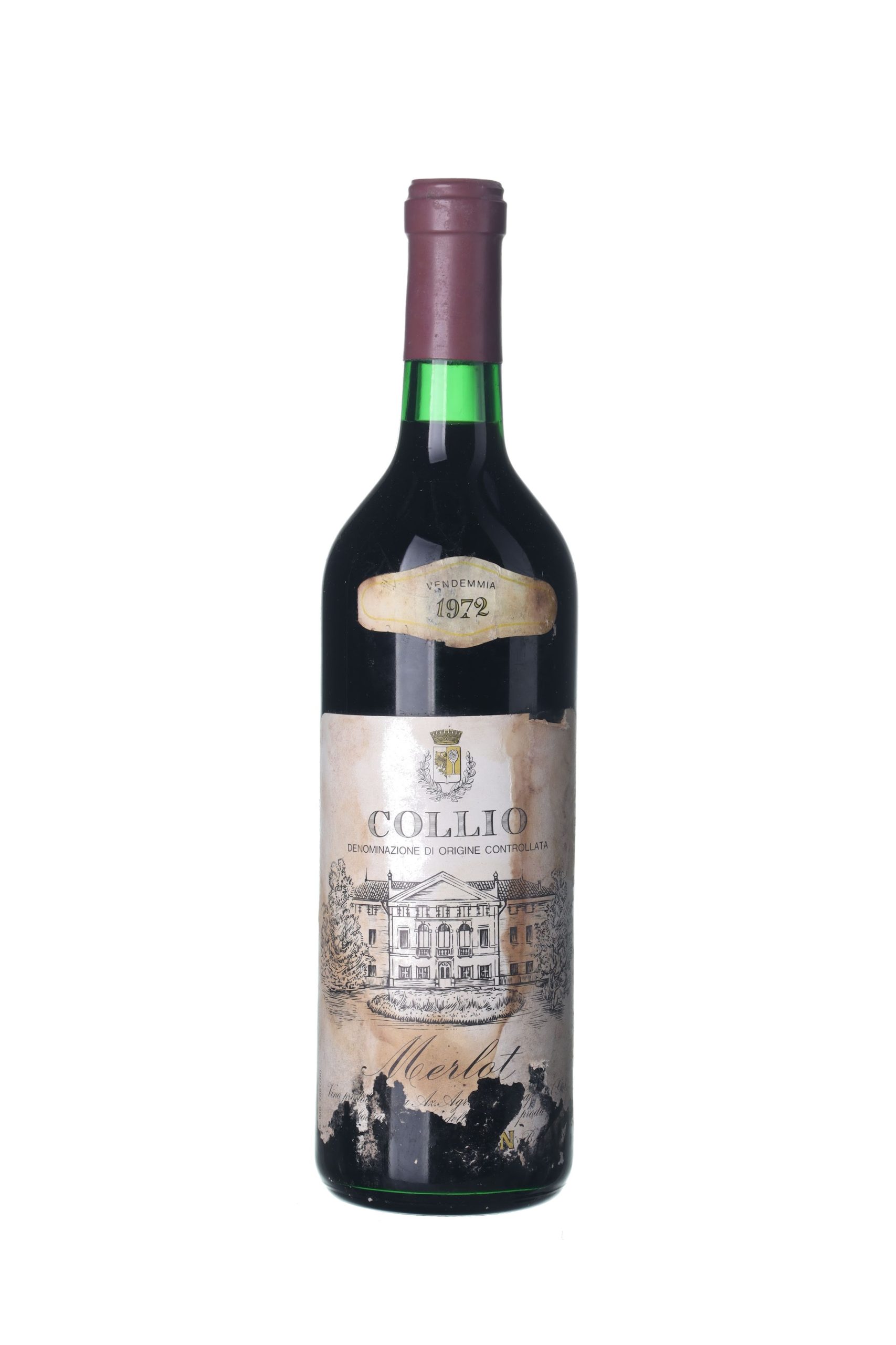 1972 Merlot Collio | VIATEMPIA.COM