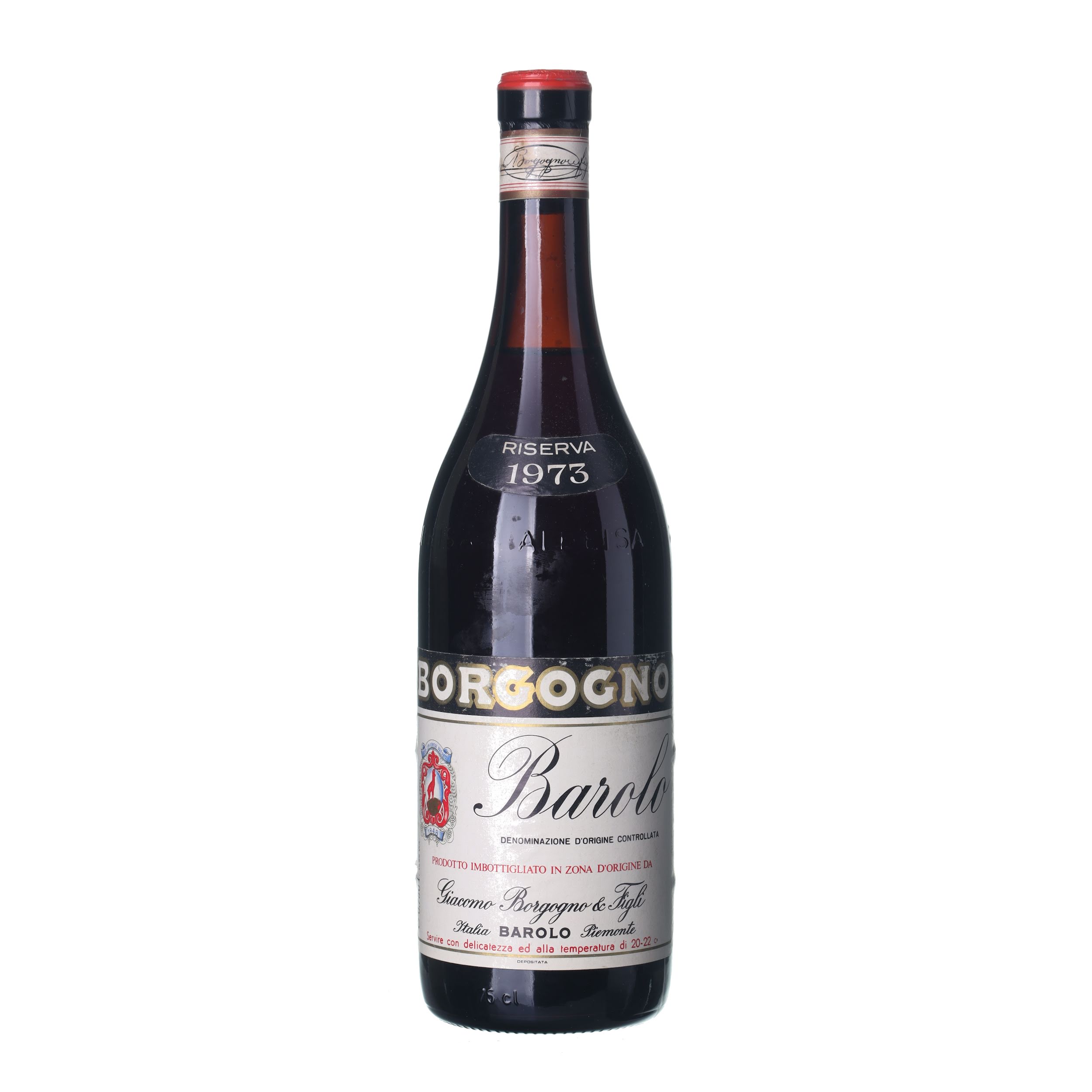 1973 Barolo Giacomo Borgogno & Figli | VIATEMPIA.COM
