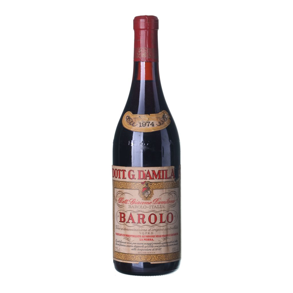 1974 Barolo Dott. G. Damilano | VIATEMPIA.COM