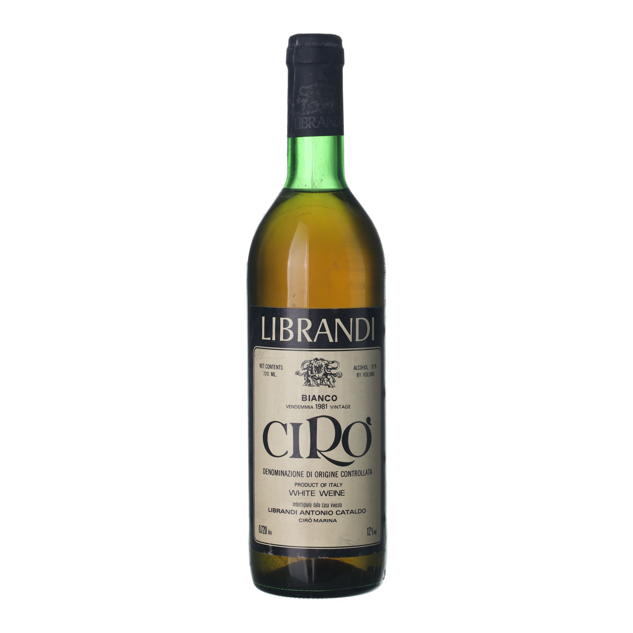 1981 Cirò Librandi Antonio Cataldo | VIATEMPIA.COM