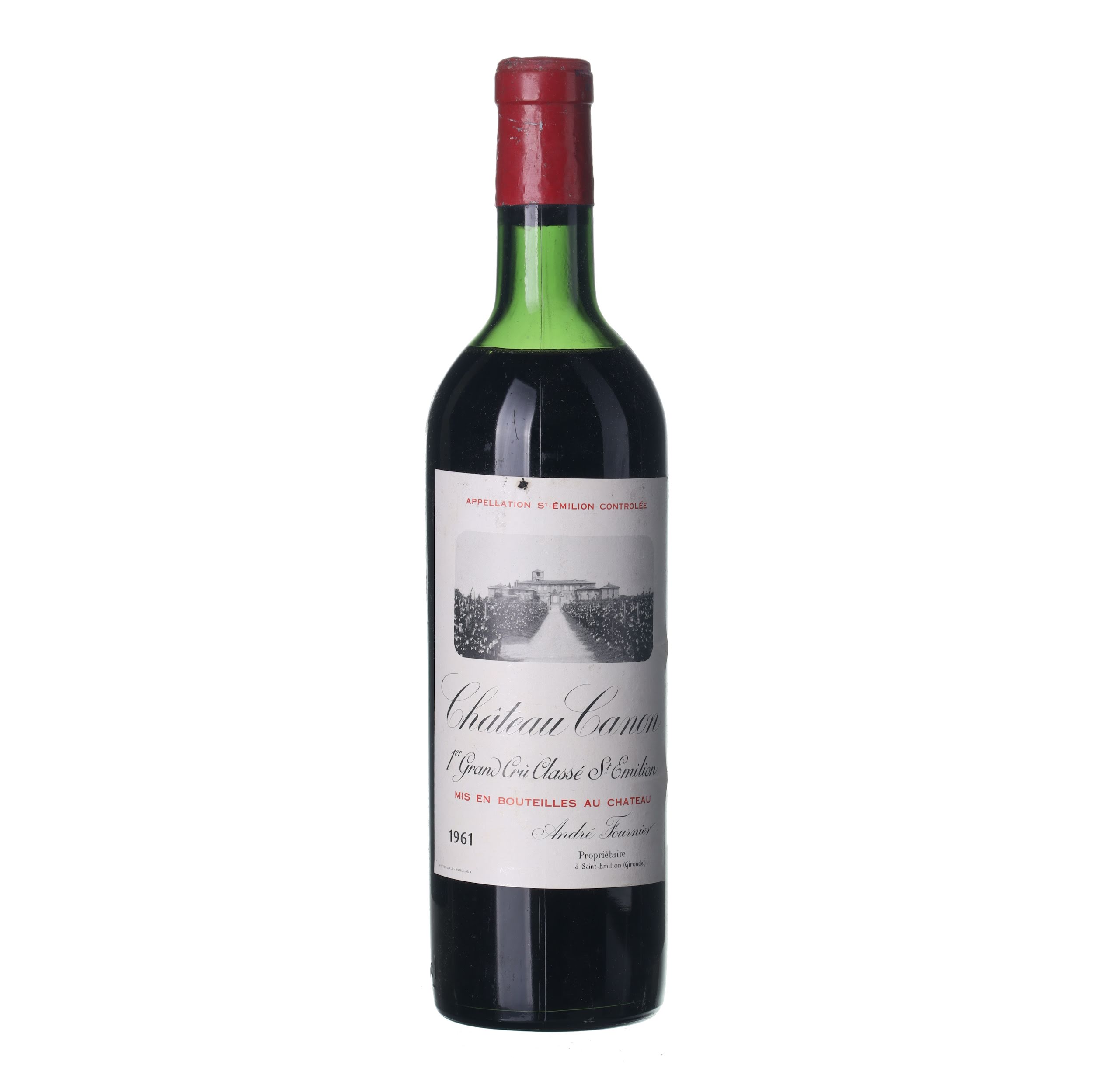 1961 Saint-Emilion Grand Cru Château Canon | VIATEMPIA.COM
