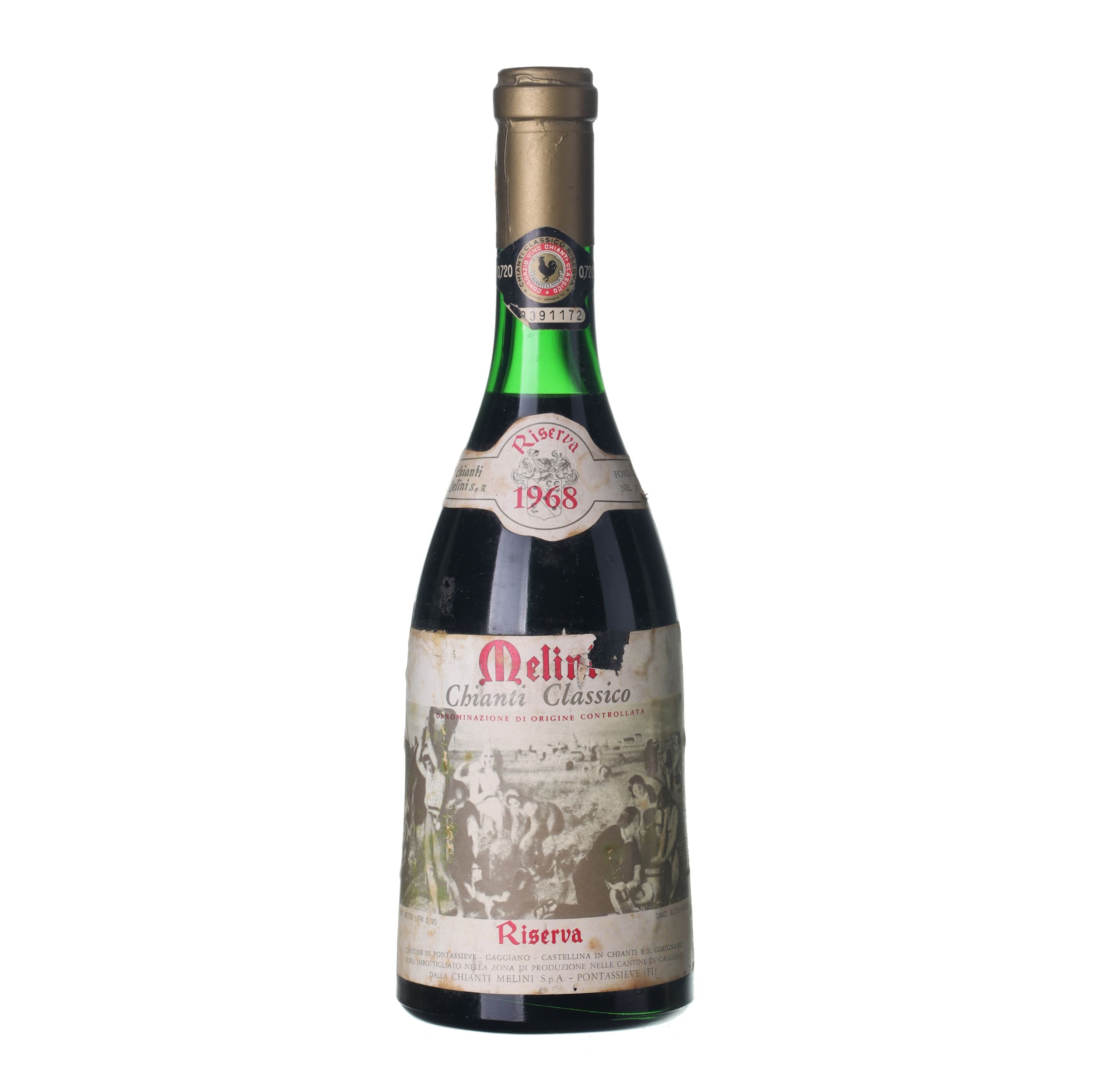 1968 Chianti Melini | VIATEMPIA.COM