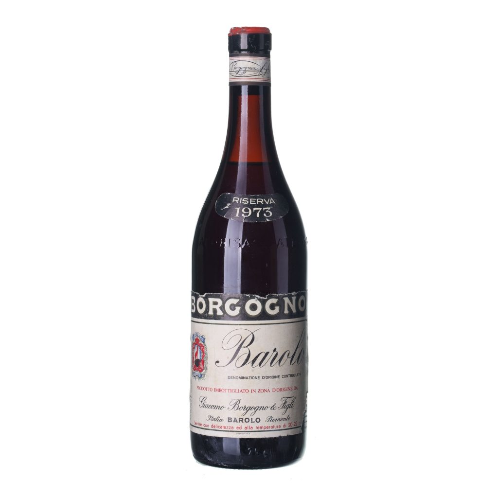 1973 Barolo Riserva Giacomo Borgogno & Figli | VIATEMPIA.COM