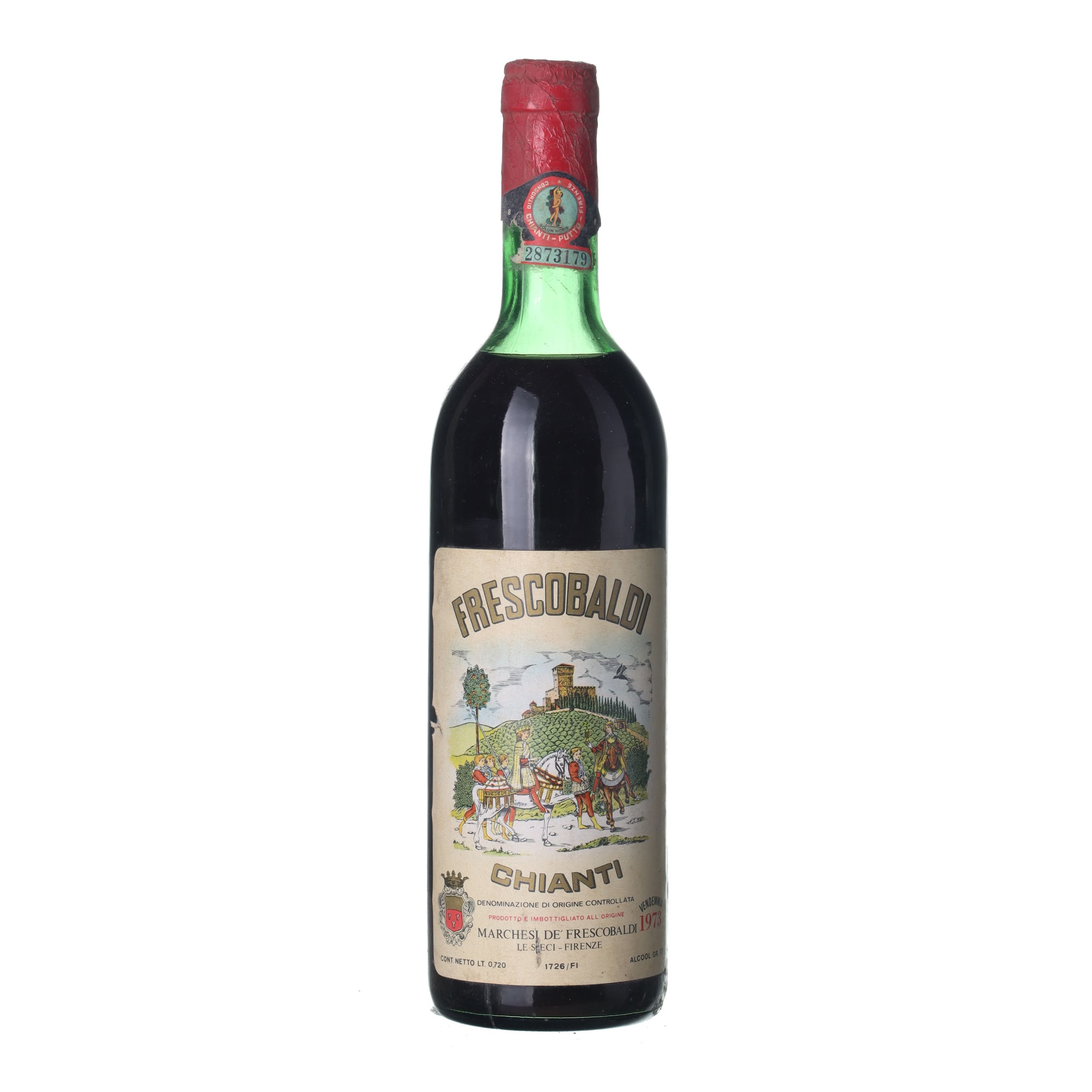 1973 Chianti Marchesi de Frescobaldi | VIATEMPIA.COM