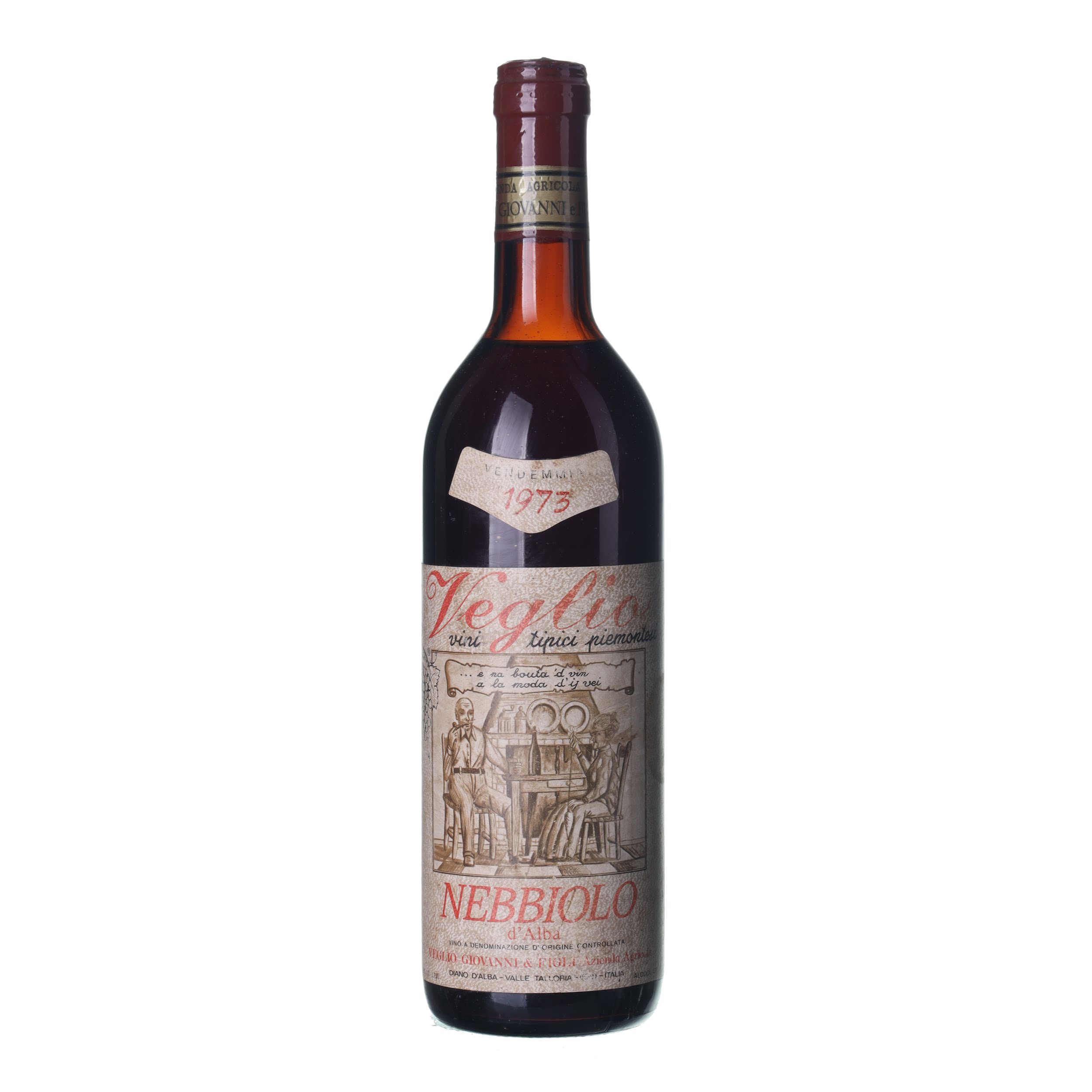 1973 Nebbiolo Veglio Giovanni & Figli | VIATEMPIA.COM