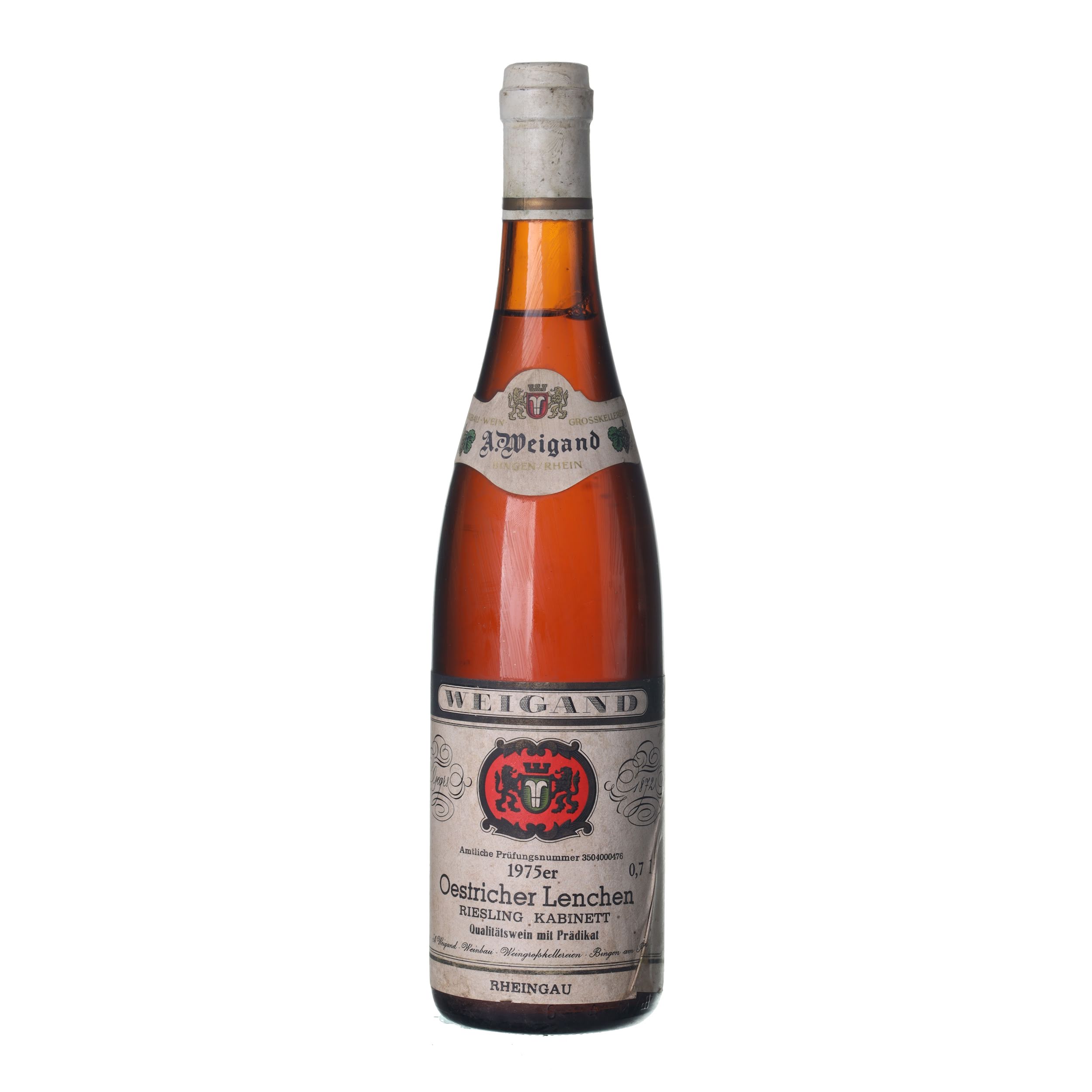 1975 Riesling A. Weigand | VIATEMPIA.COM