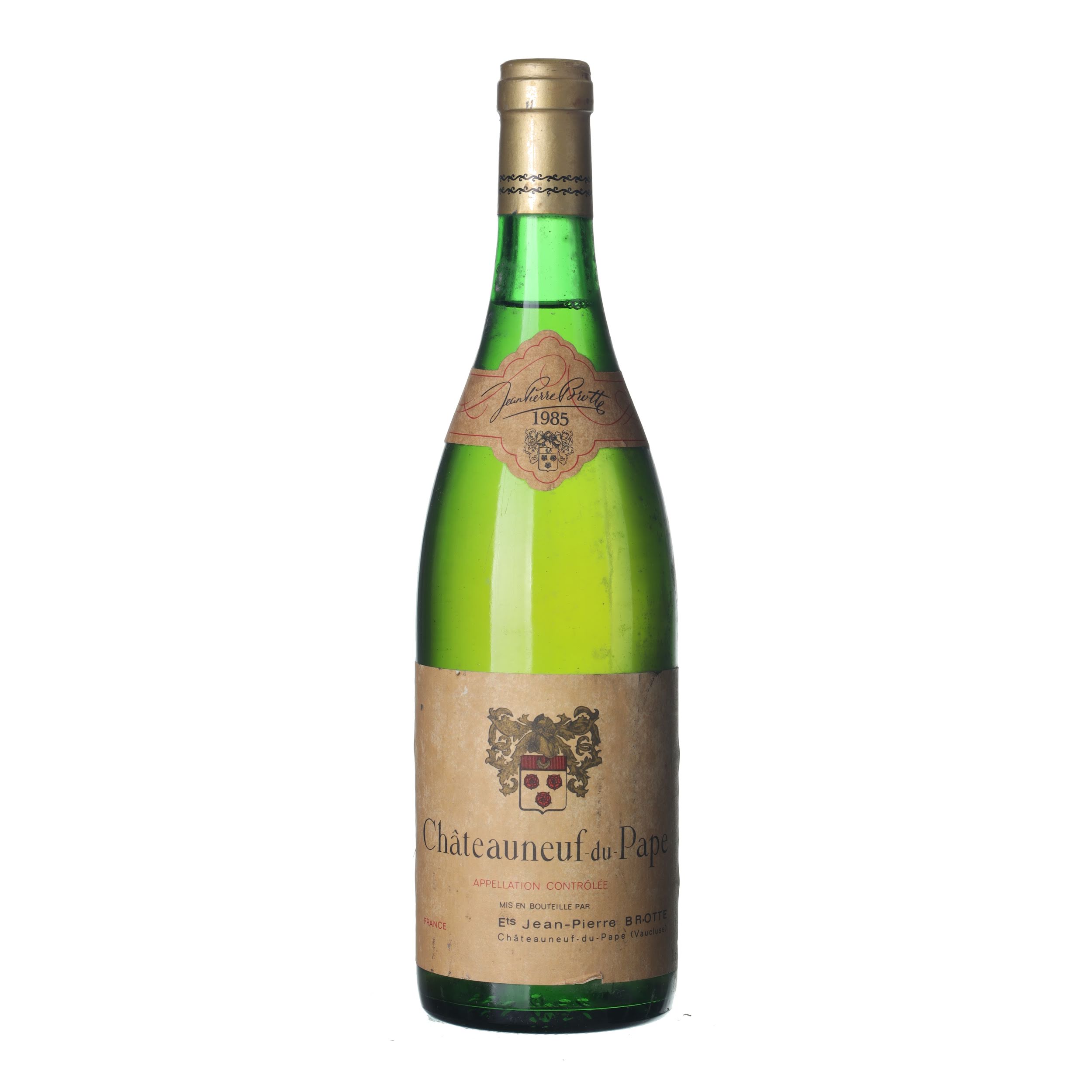 1985 Châteauneuf du Pape Jean-Piere Brotte | VIATEMPIA.COM