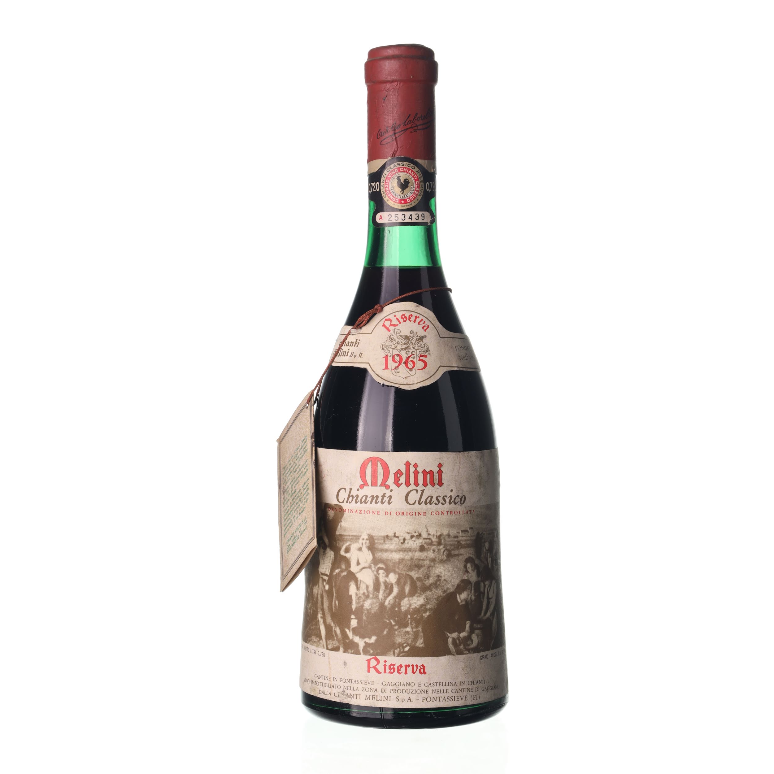 1965 Chianti Riserva Melini | VIATEMPIA.COM