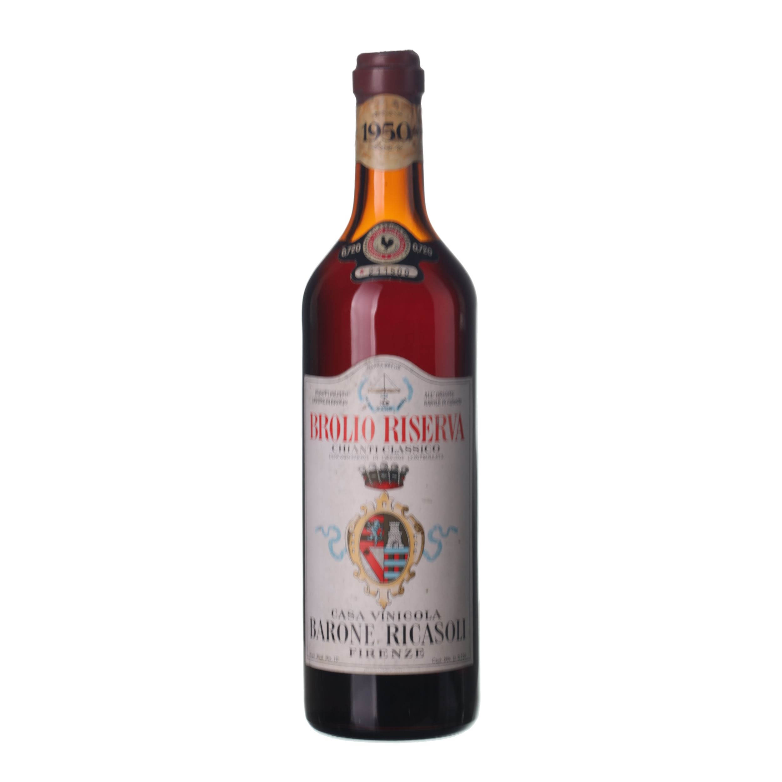 1950 Chianti Riserva Barone Ricasoli | VIATEMPIA.COM