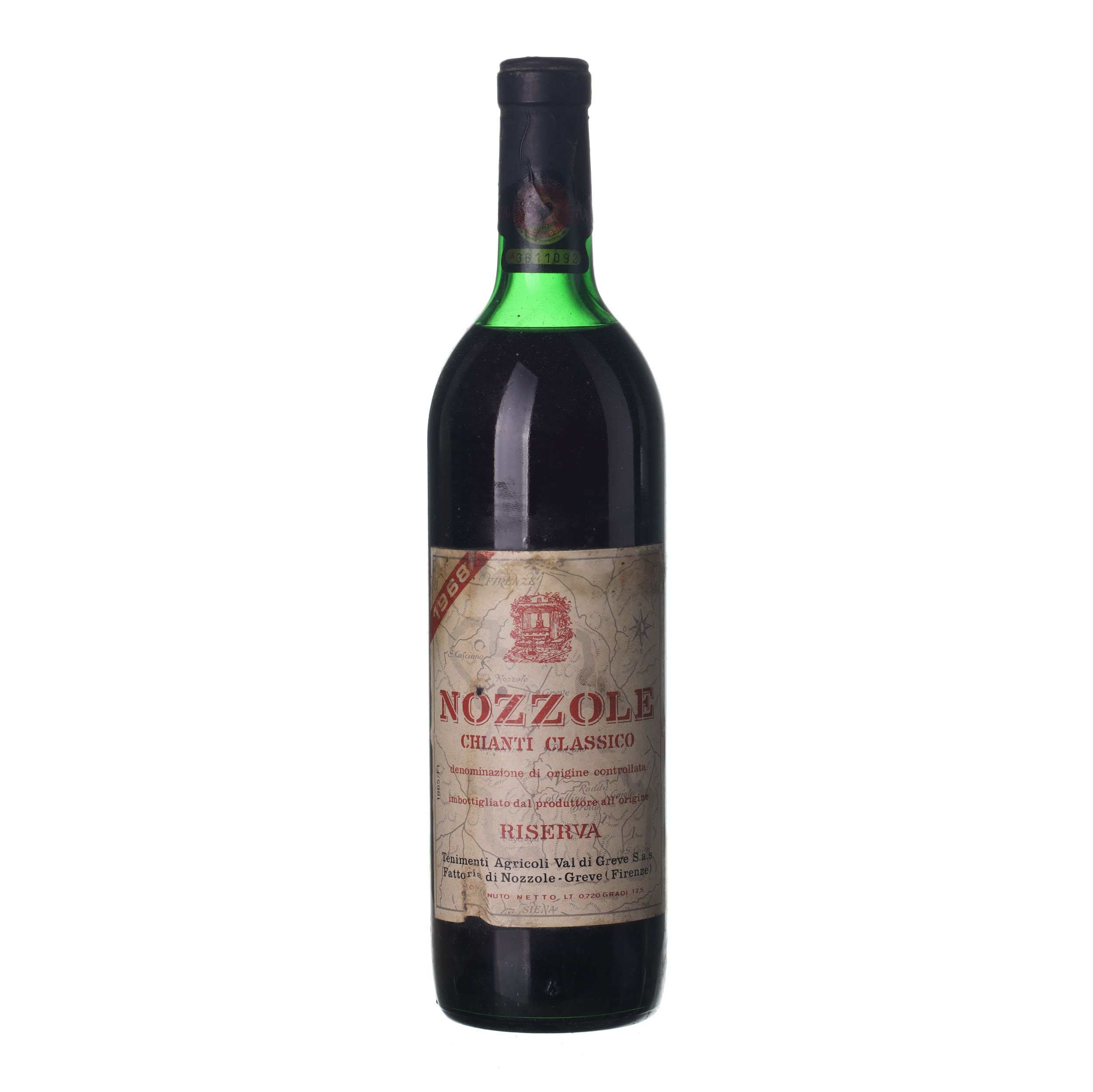 1968 Chianti Riserva Nozzole | VIATEMPIA.COM
