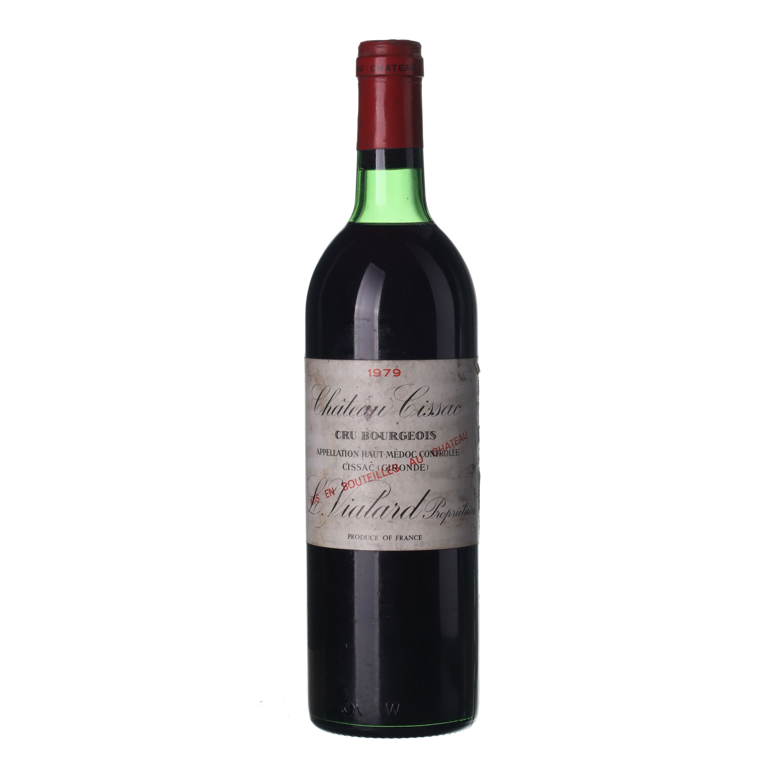1979 Haut-Médoc Cru Bourgeois Château Cissac | VIATEMPIA.COM