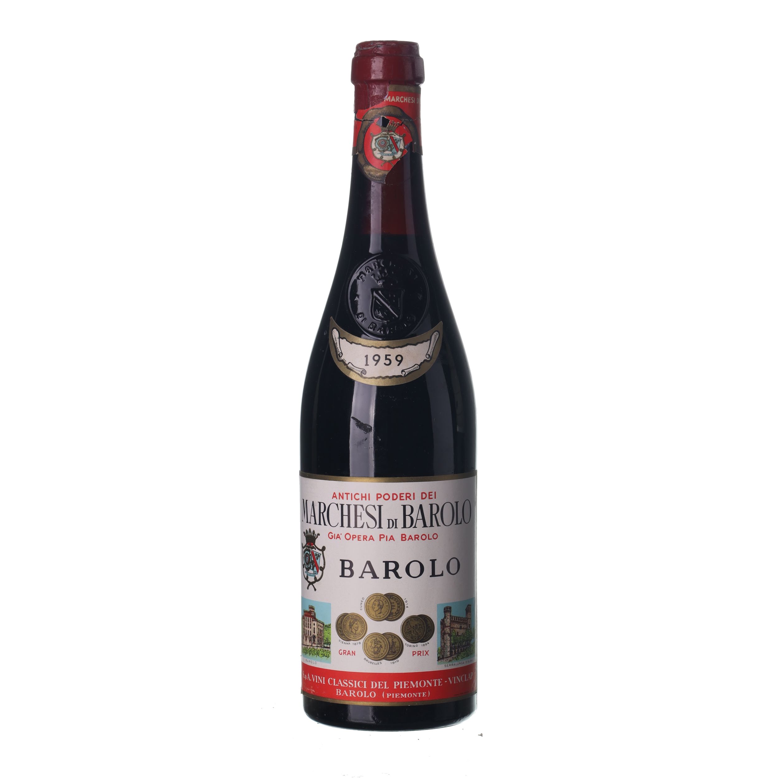 1959 Barolo Marchesi di Barolo | VIATEMPIA.COM