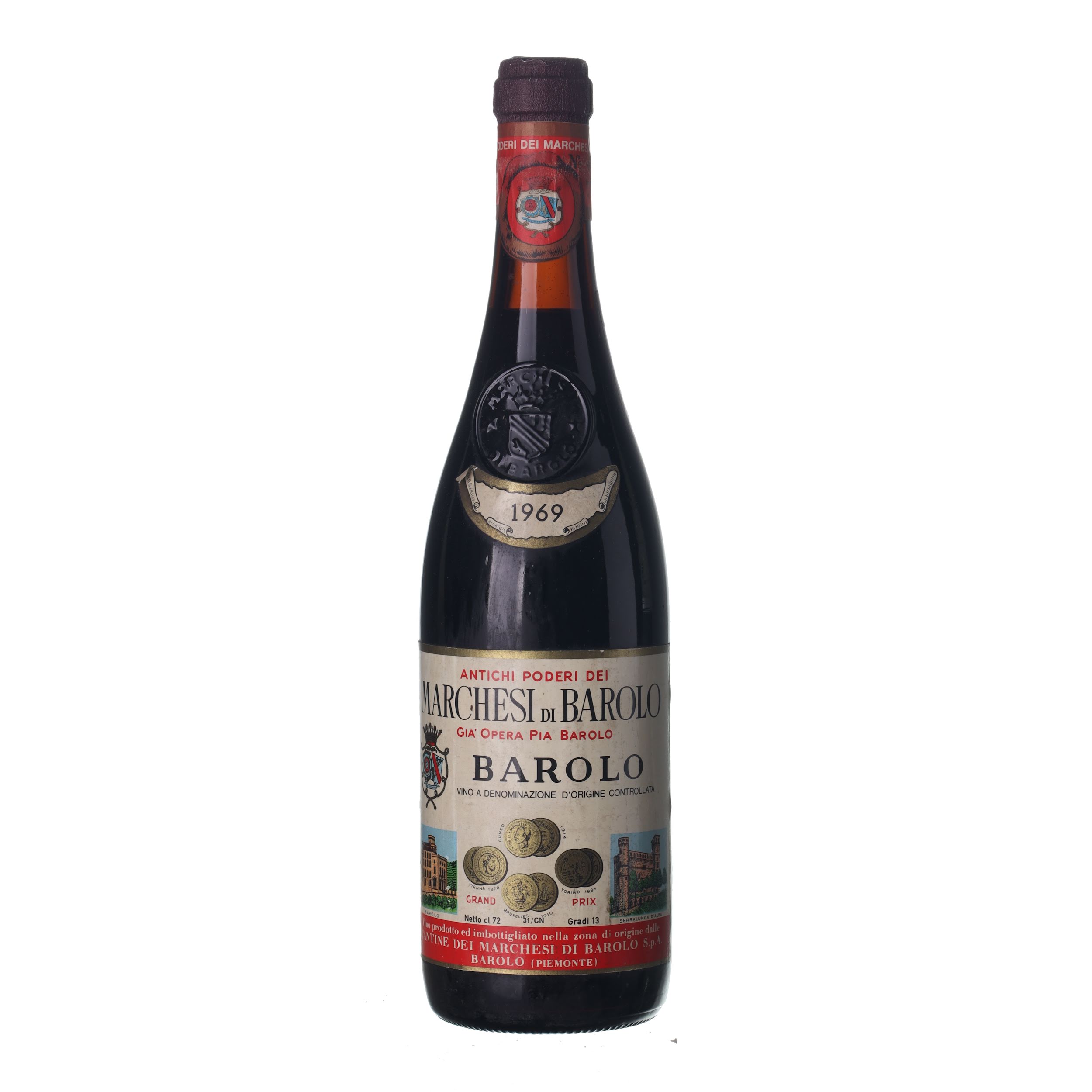 1969 Barolo Marchesi di Barolo | VIATEMPIA.COM