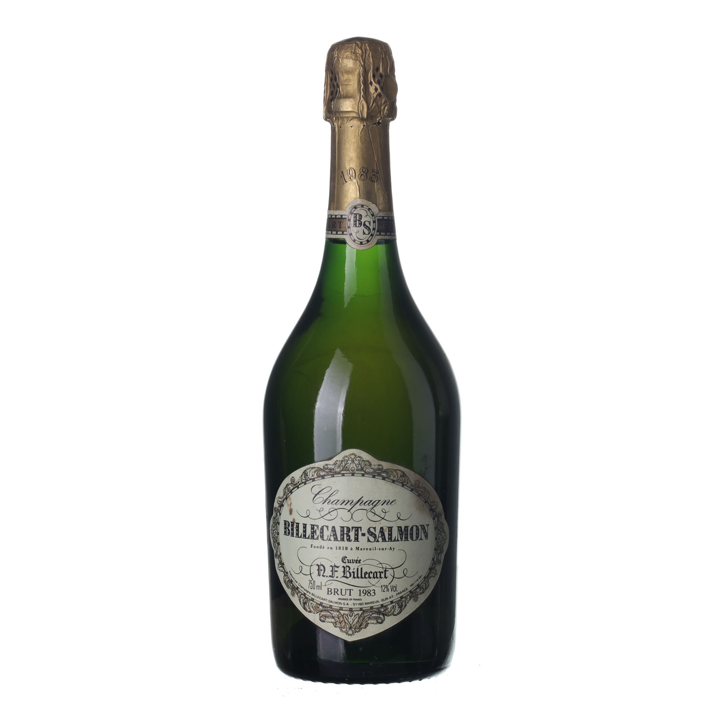 1983 Champagne Brut Billecart-Salmon | VIATEMPIA.COM