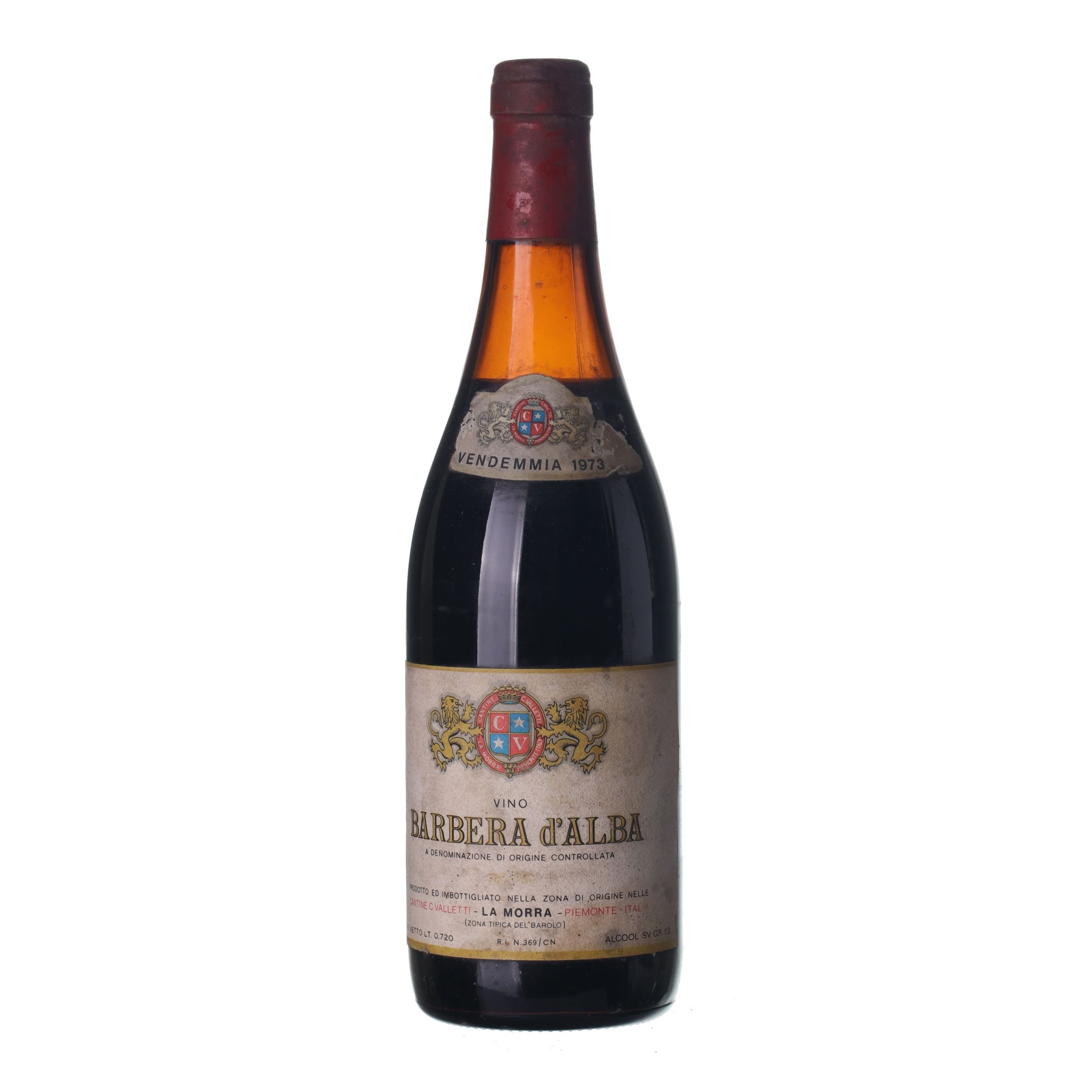 1973 Barbera d´Alba Cantine C. Valletti | VIATEMPIA.COM