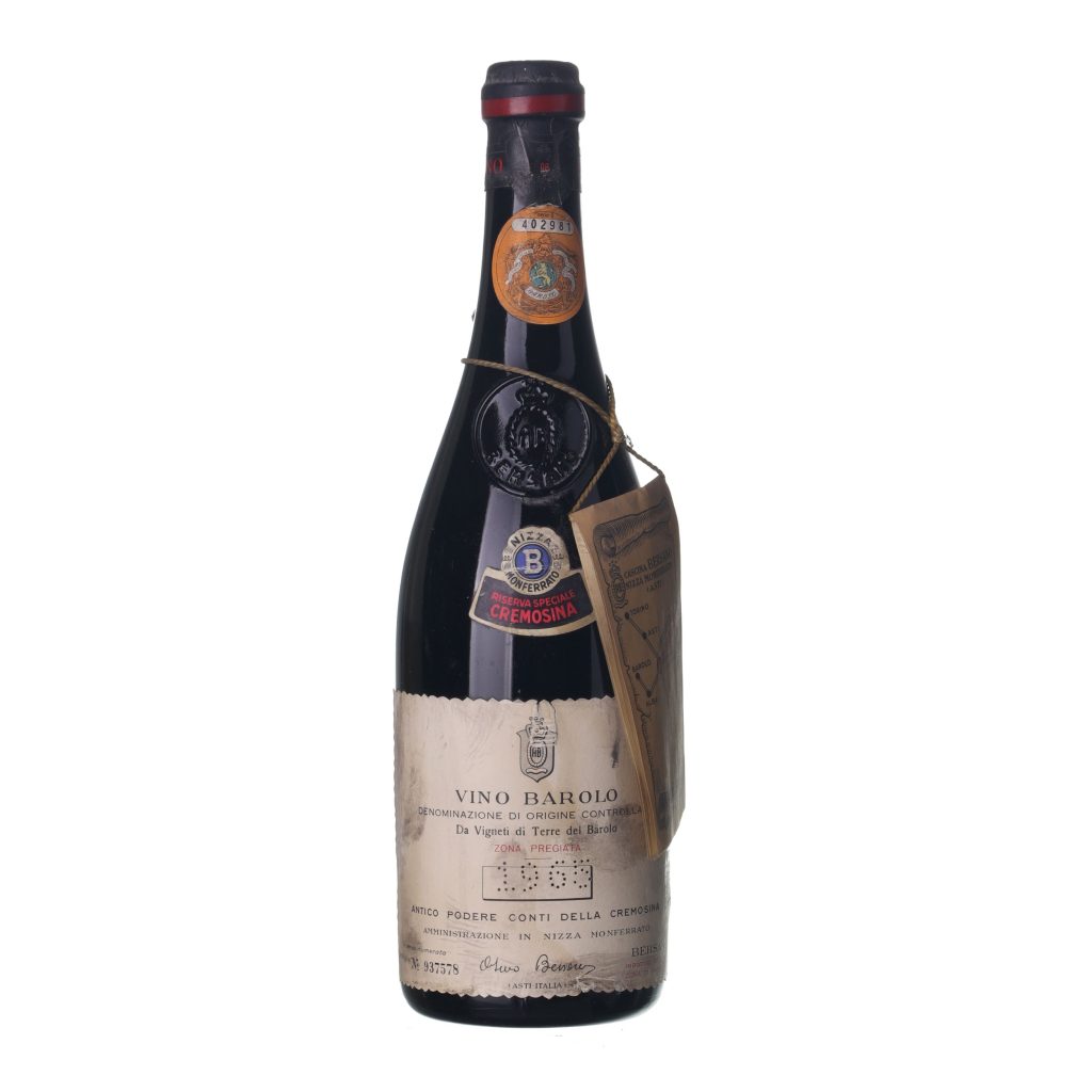 1965 Barolo Riserva Bersano | VIATEMPIA.COM