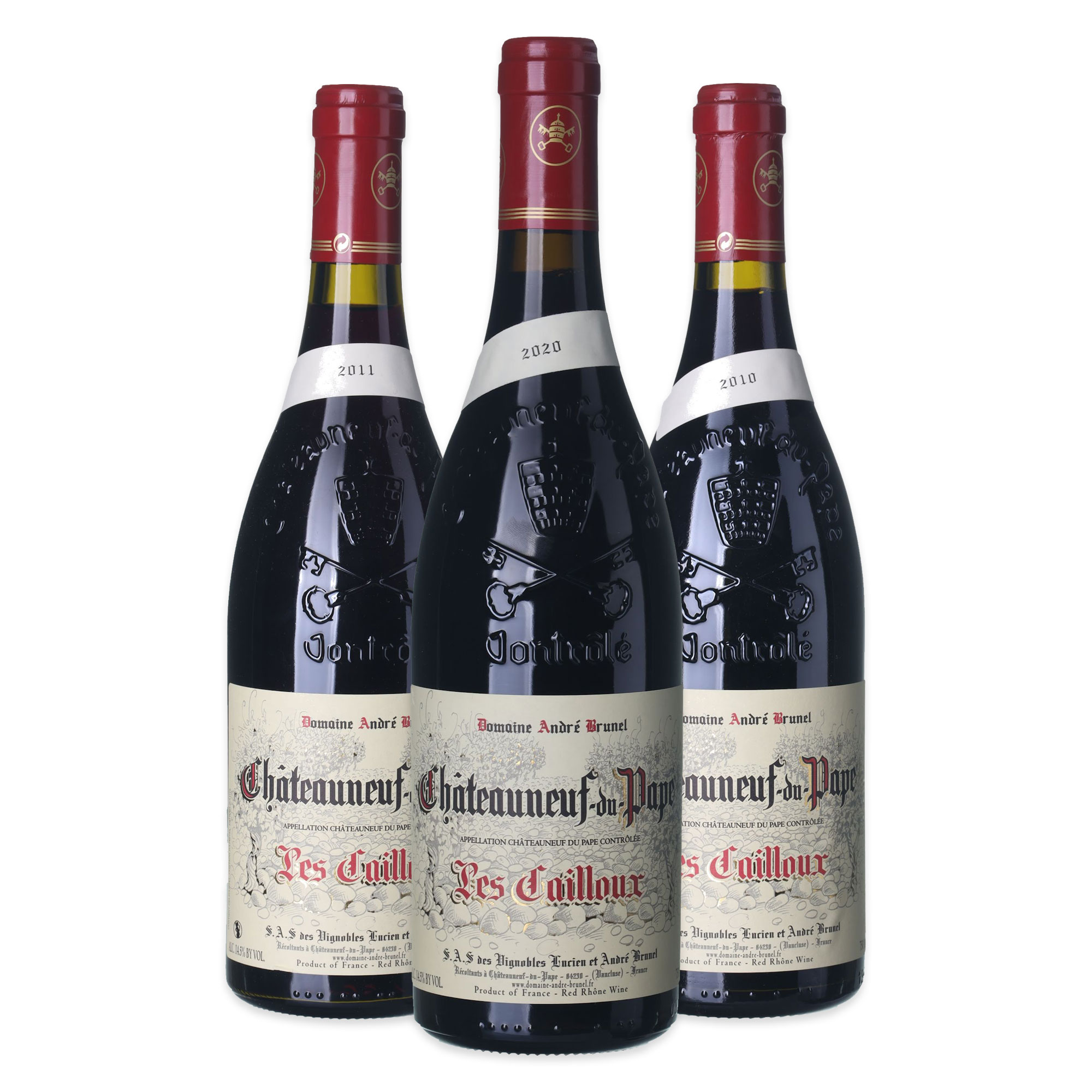 Tasting package: 3 mature red wines from the famous region of ...