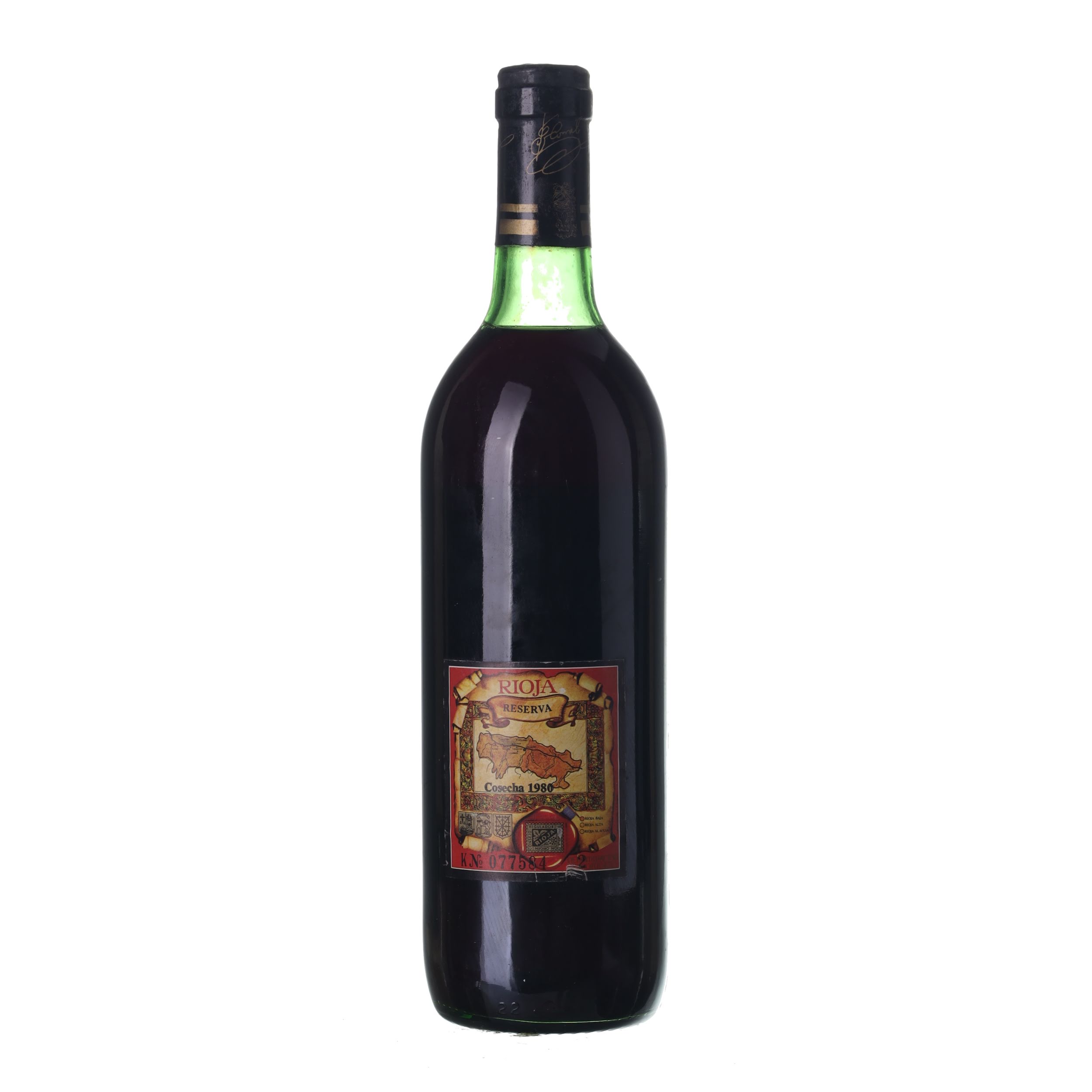 1980 Don Jacobo Reserva Bodegas Corral | VIATEMPIA.COM