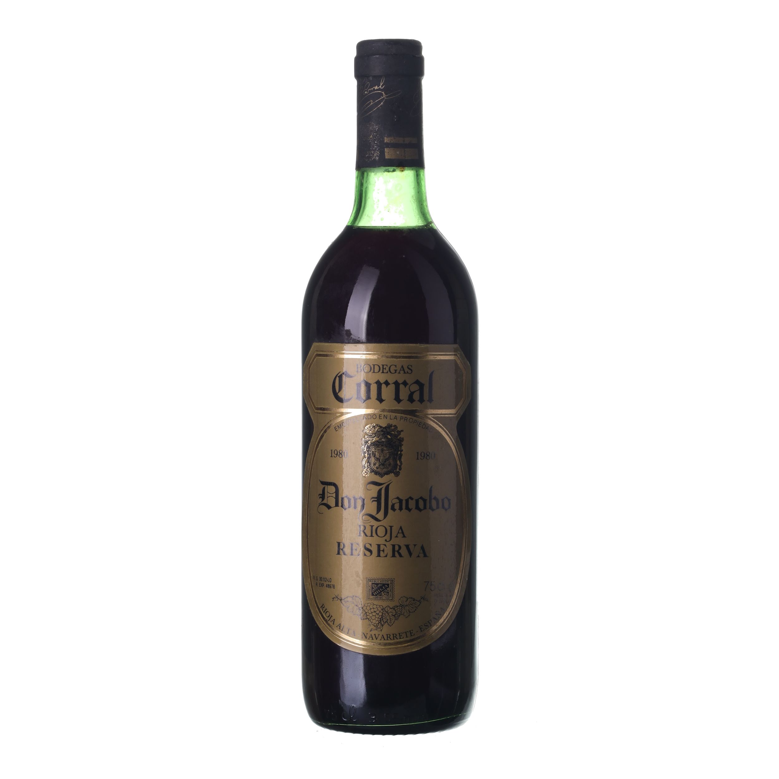 1980 Don Jacobo Reserva Bodegas Corral | VIATEMPIA.COM