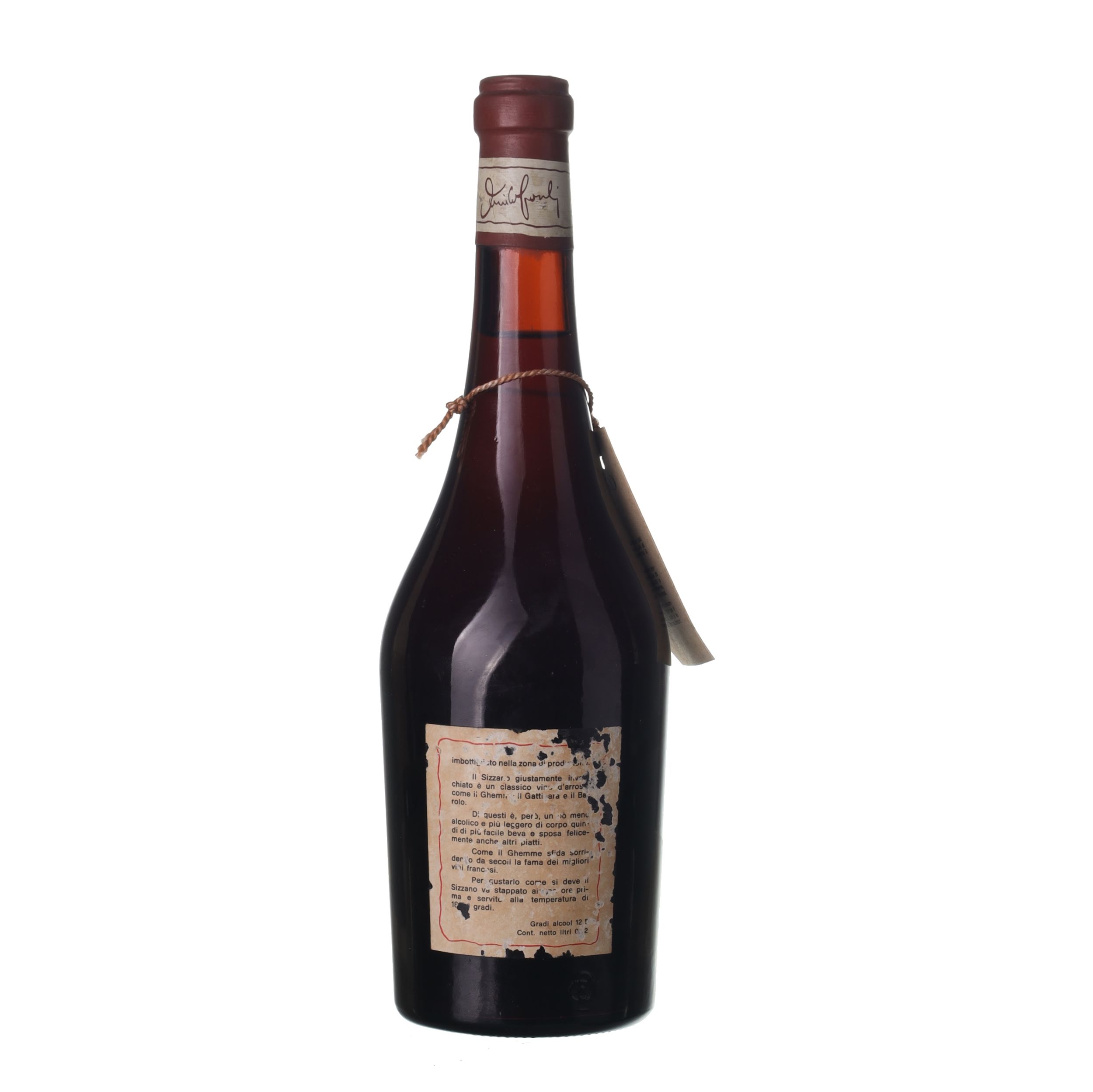 1964 Sizzano DOC Ponti | VIATEMPIA.COM