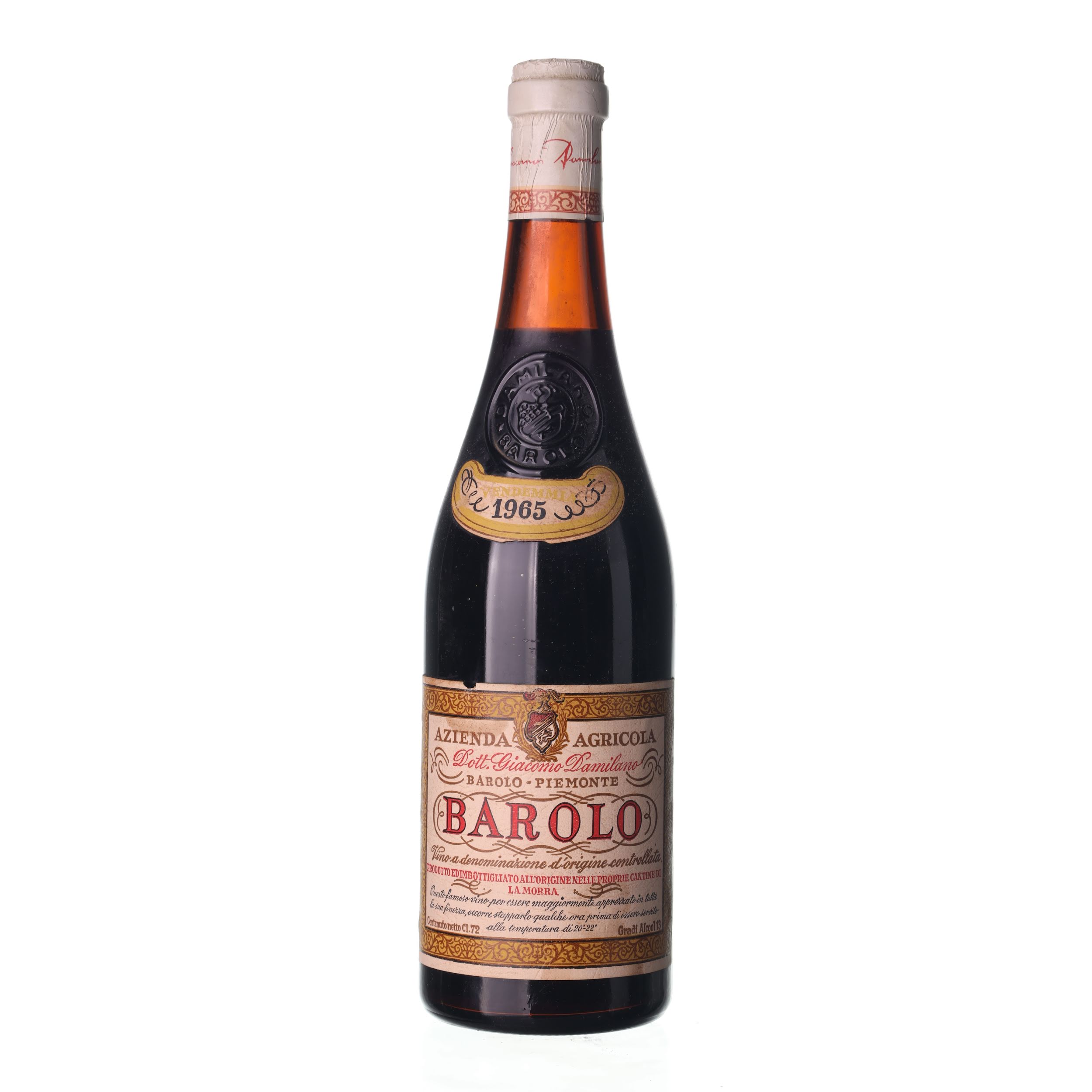 1965 Barolo Damilano | VIATEMPIA.COM