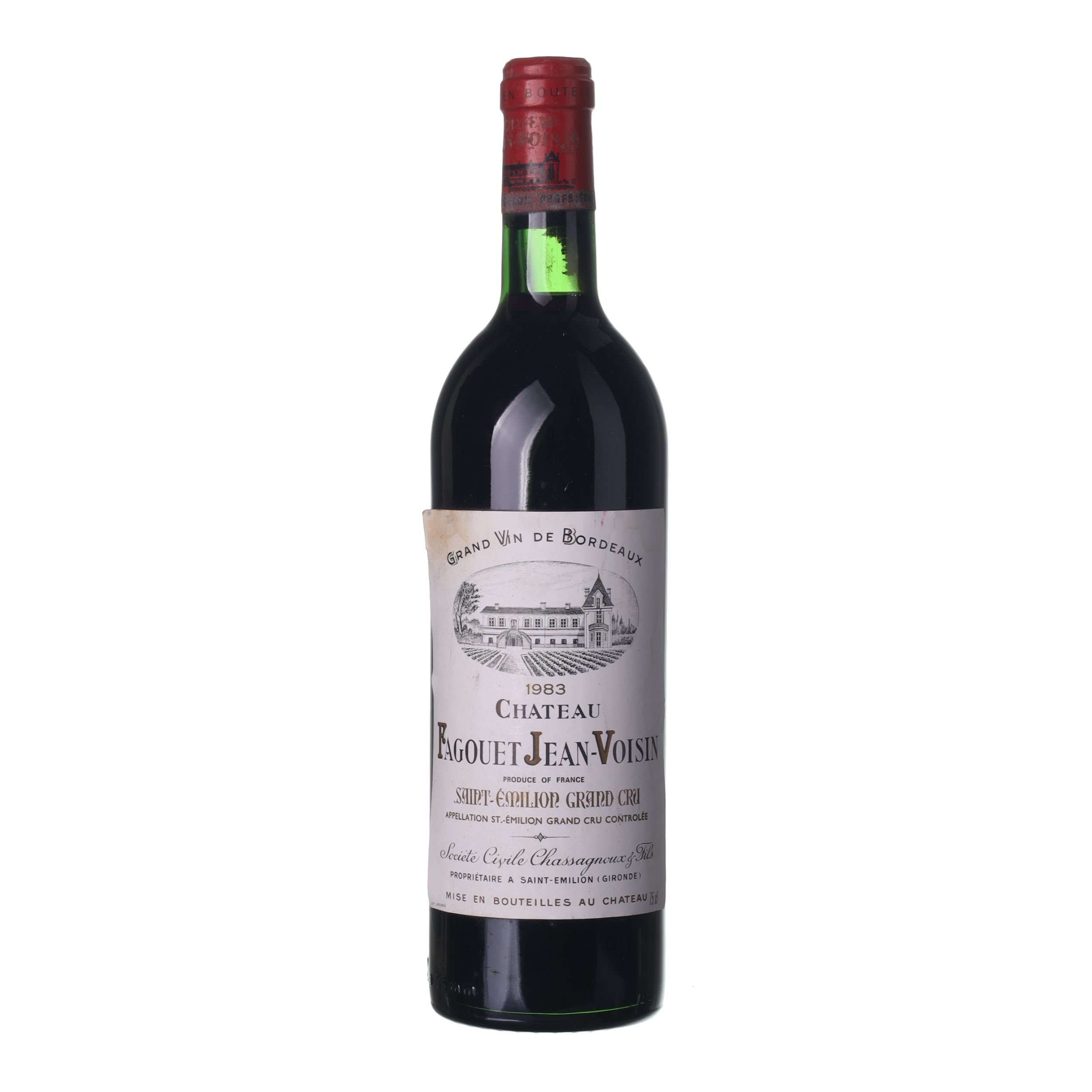 1983 Saint-Emilion Grand Cru Château Fagouet Jean Voisin | VIATEMPIA.COM