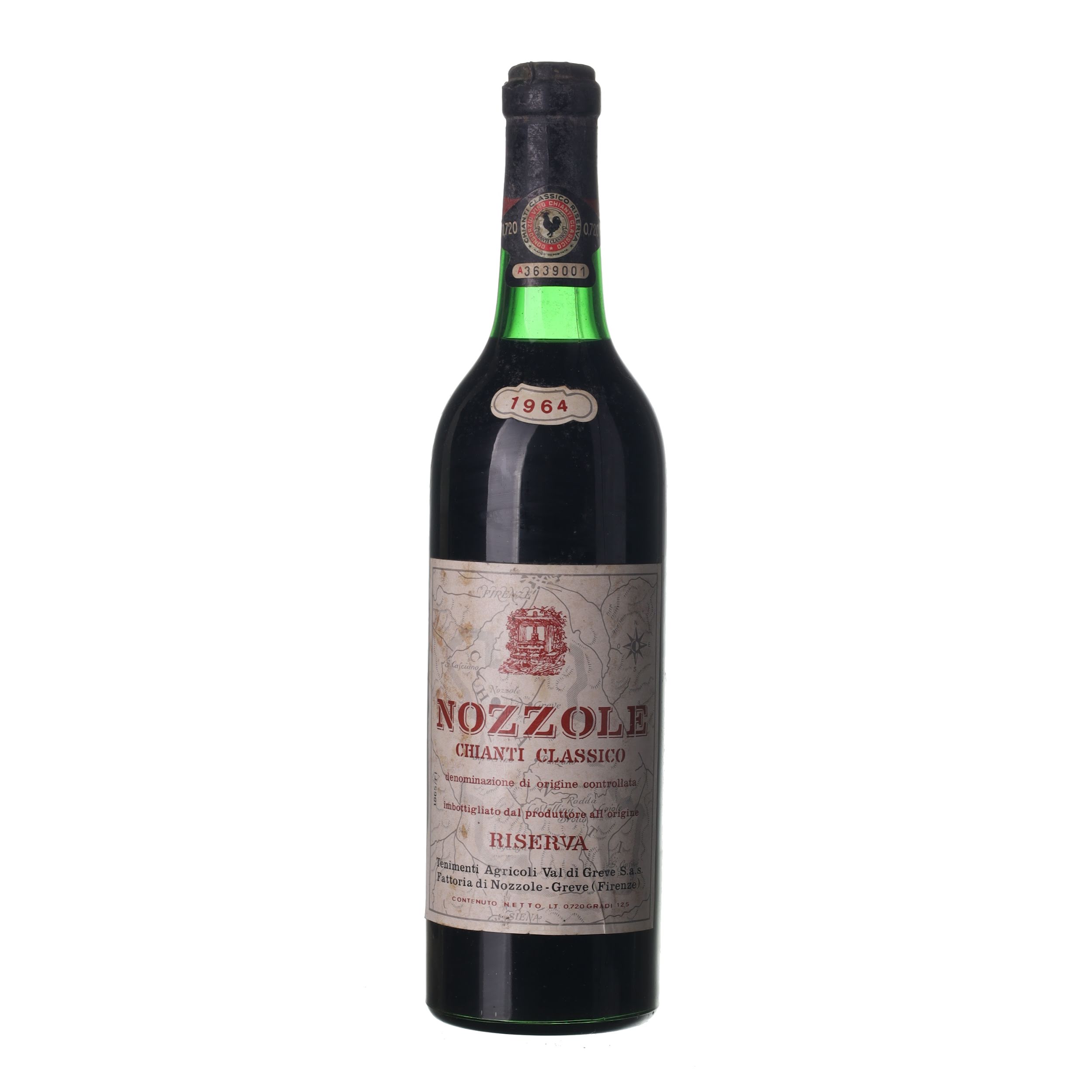 1964 Chianti Riserva Nozzole | VIATEMPIA.COM