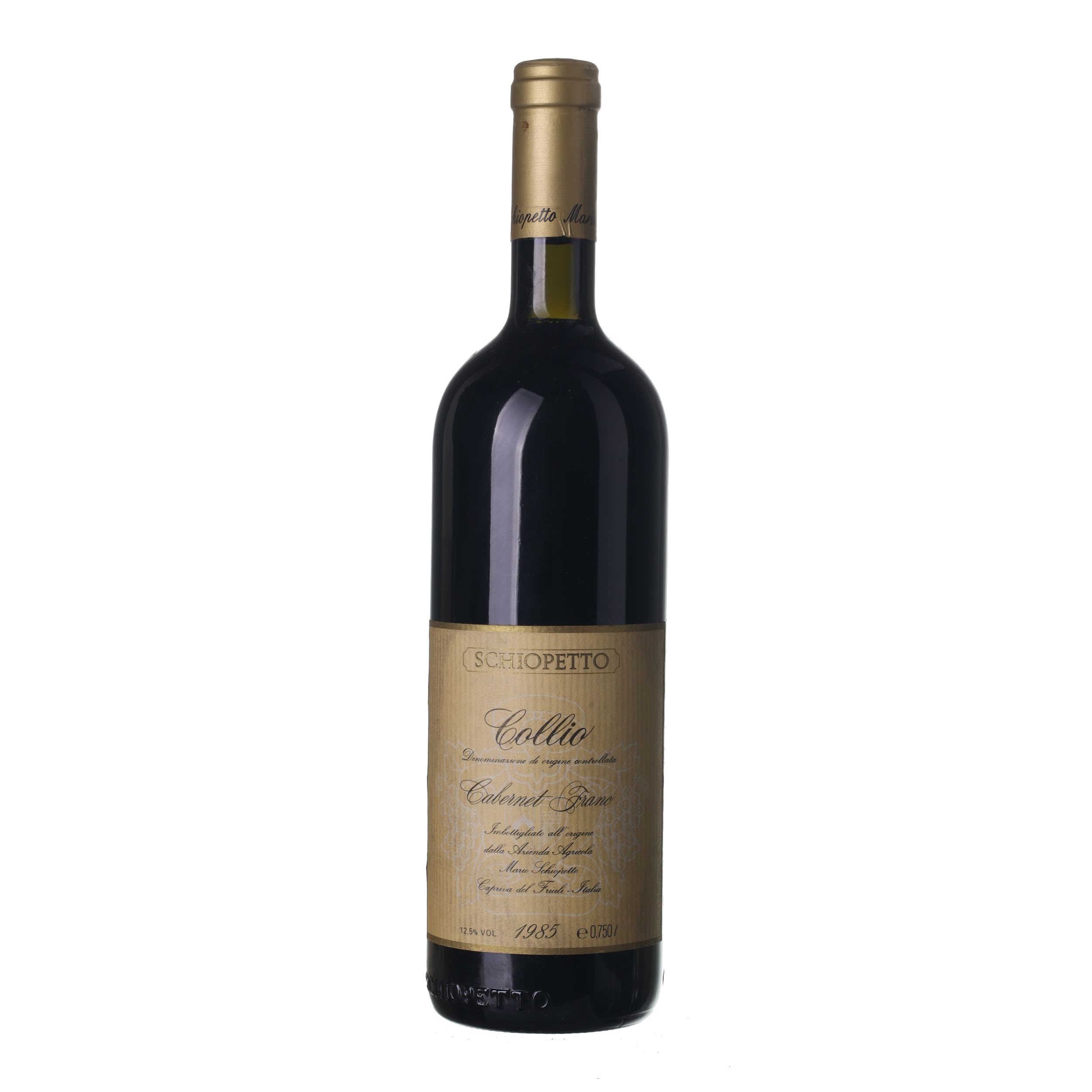 1985 Cabernet Franc DOC Collio | VIATEMPIA.COM