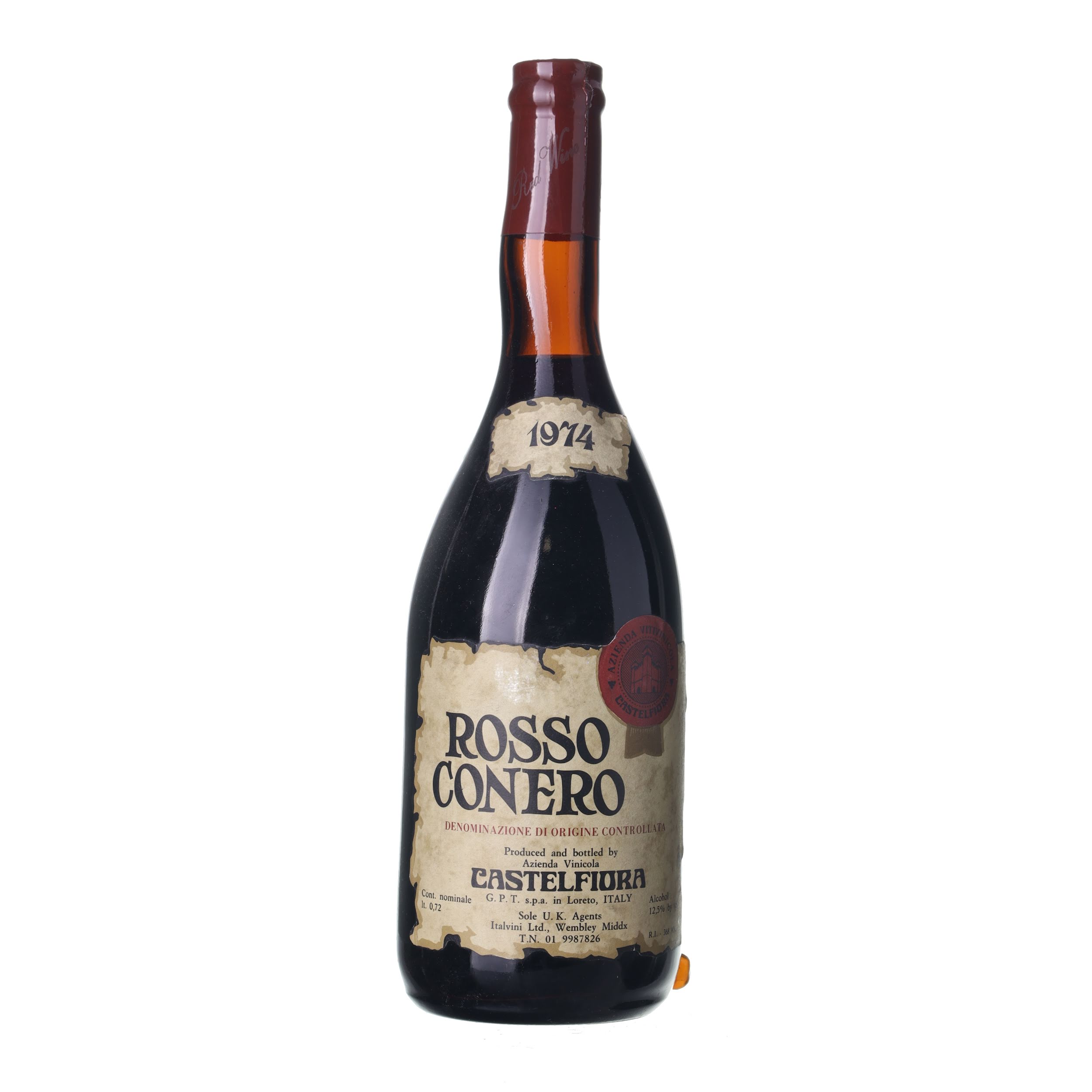 1974 Rosso Conero Castefioro | VIATEMPIA.COM