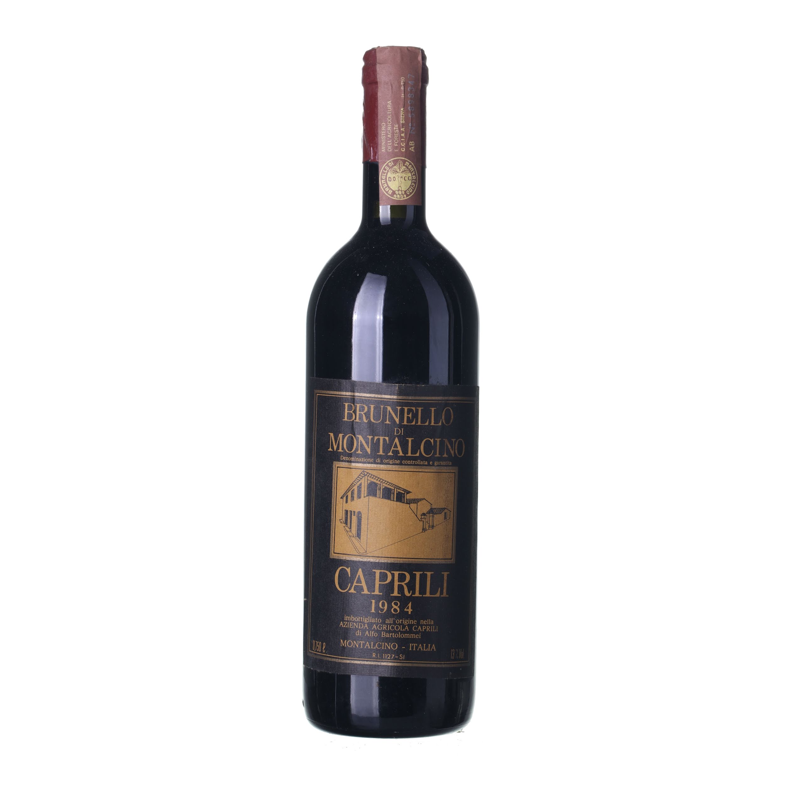 1984 Brunello di Montalcino Caprili | VIATEMPIA.COM