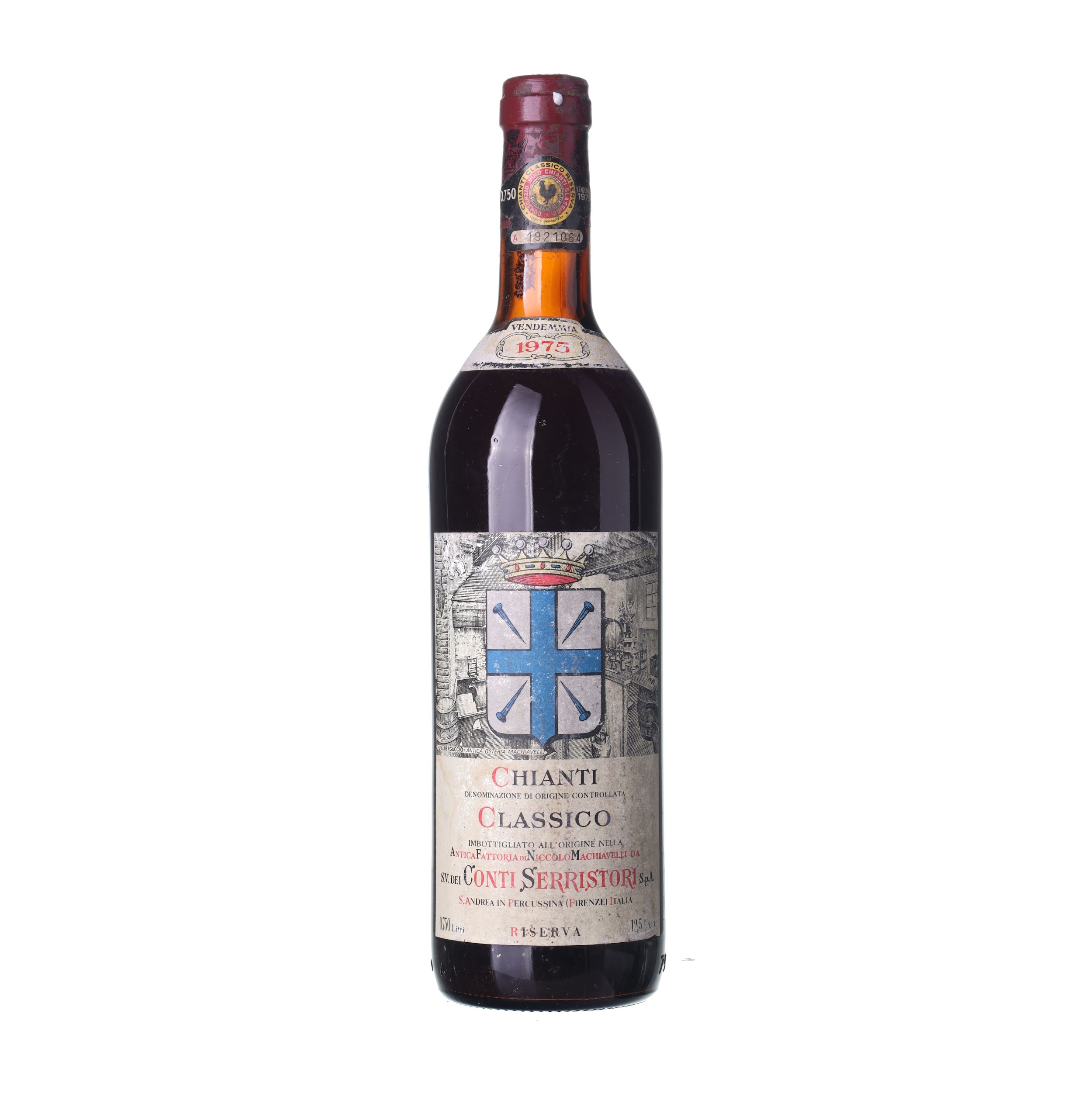 1975 Chianti Riserva Conti Serristori | VIATEMPIA.COM