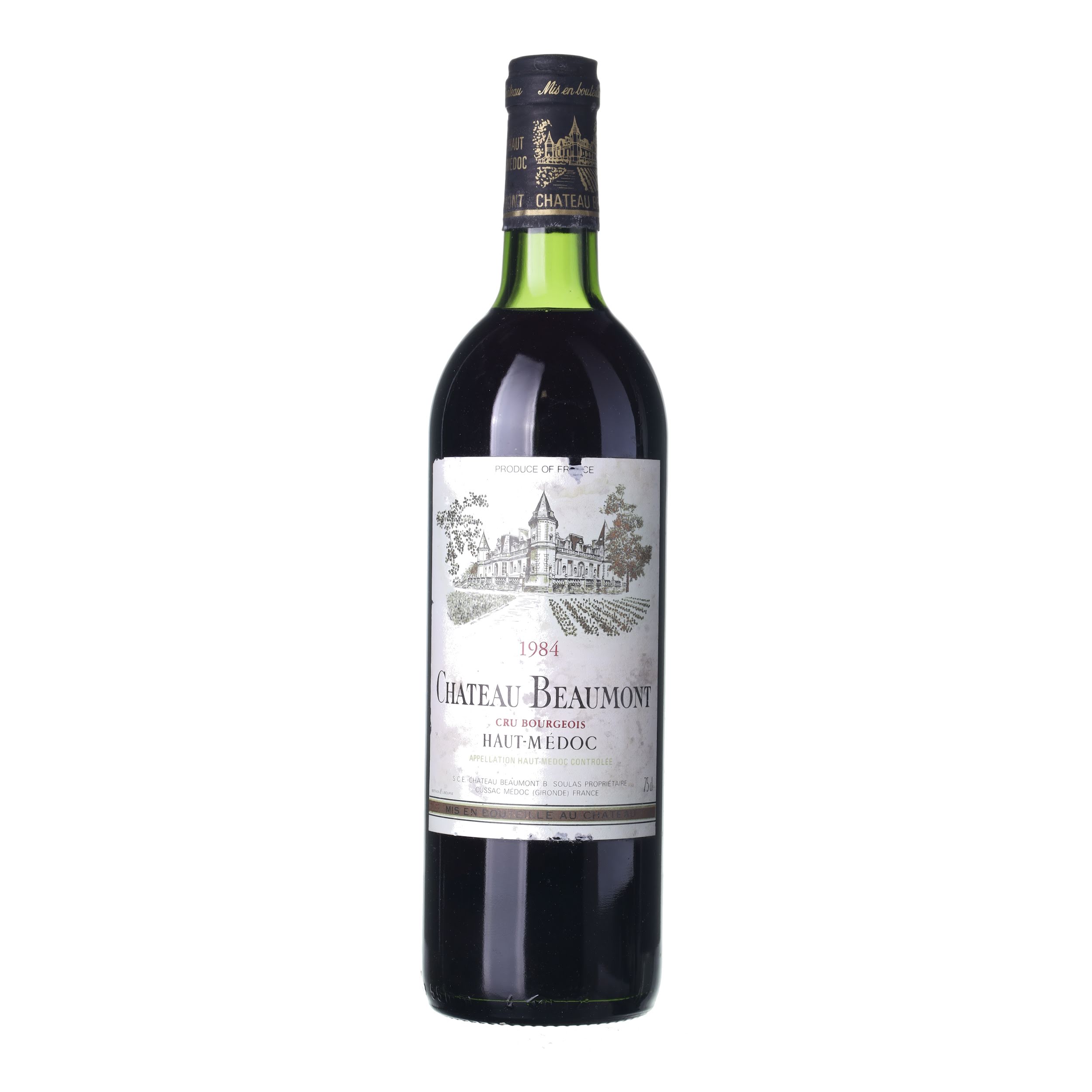 1984 Haut-Médoc Chateau Beamont | VIATEMPIA.COM