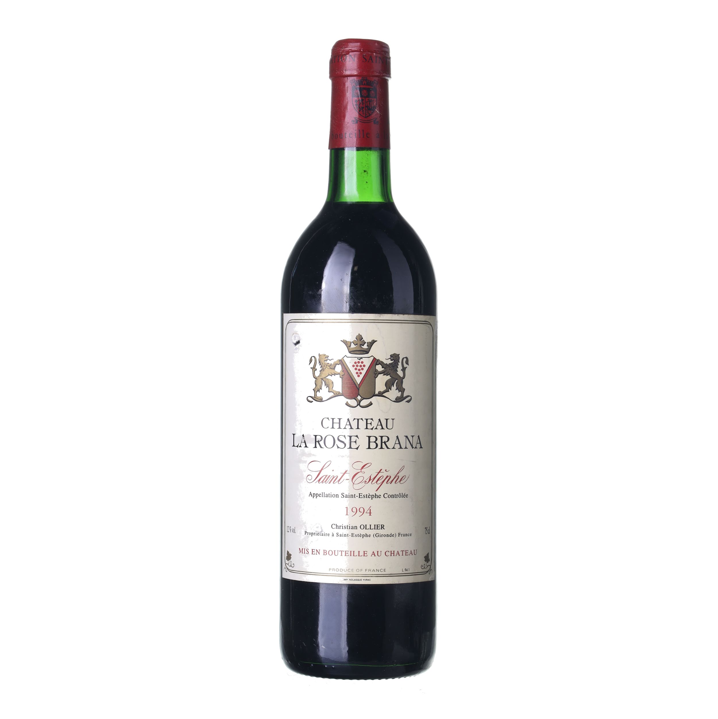 1994 Saint-Estèphe Château La Rose Brana | VIATEMPIA.COM
