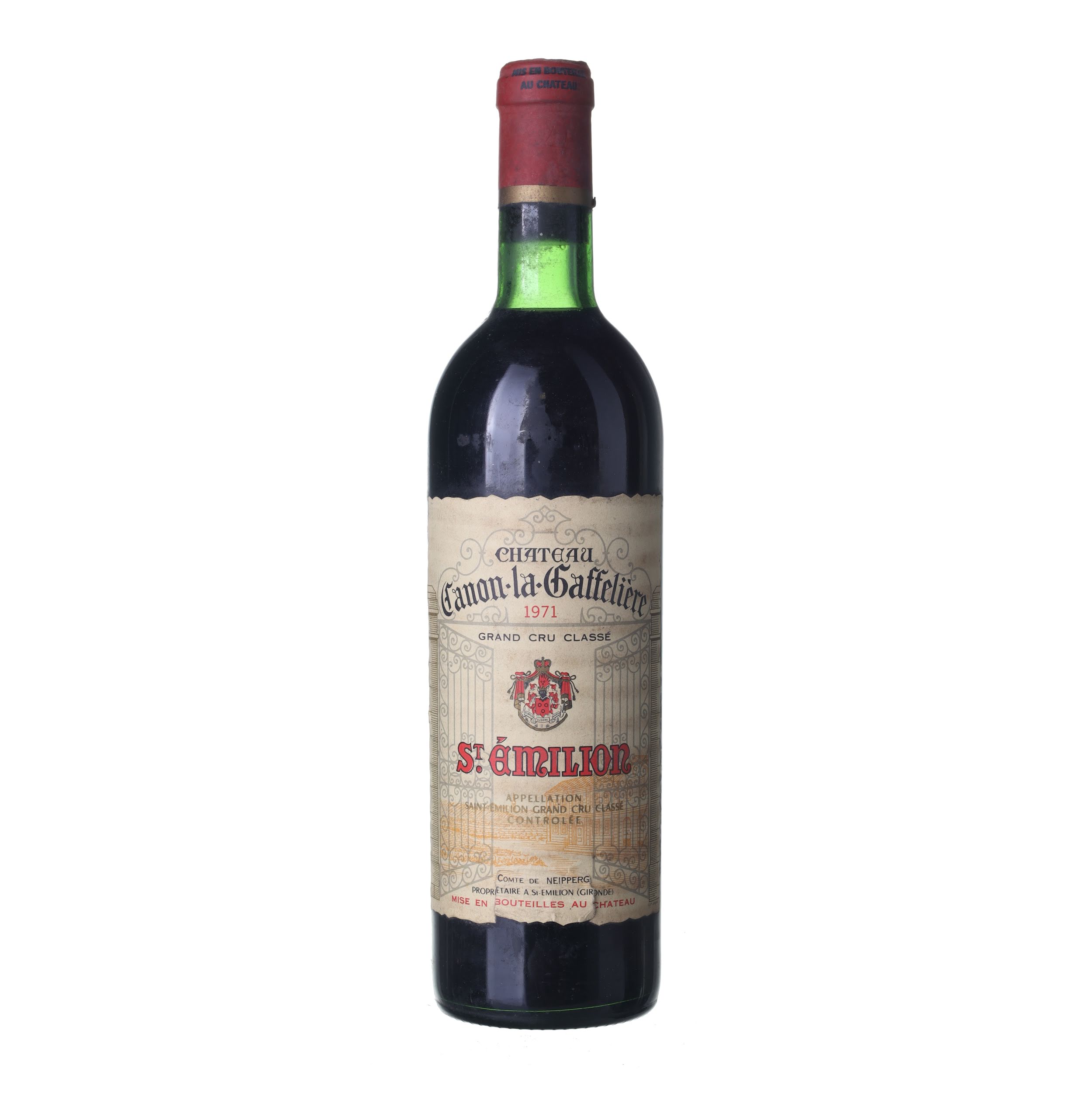 1971 Saint-Emilion Grand Cru Château Canon-La-Gaffelière | VIATEMPIA.COM