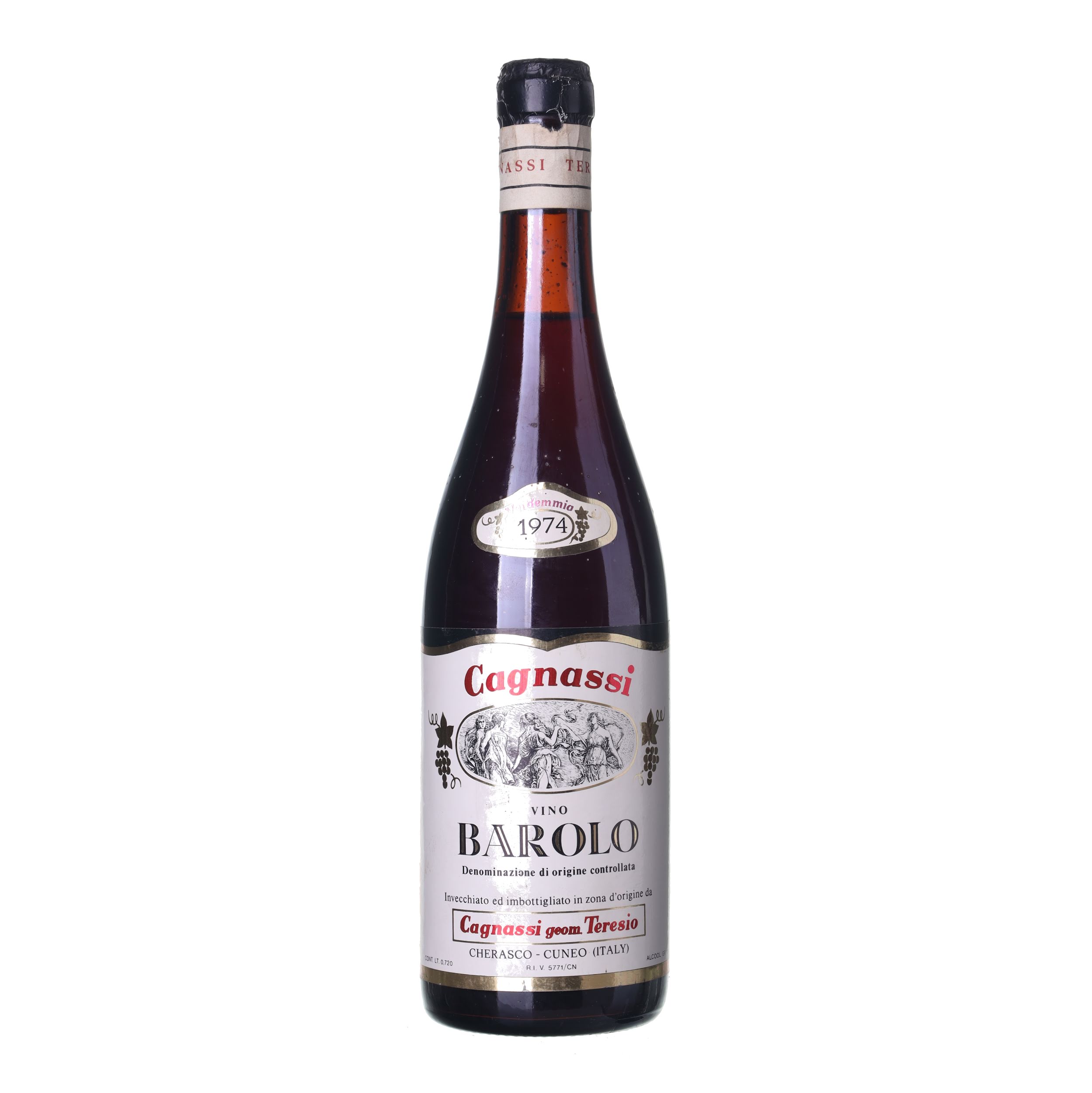 1974 Barolo Cagnassi | VIATEMPIA.COM