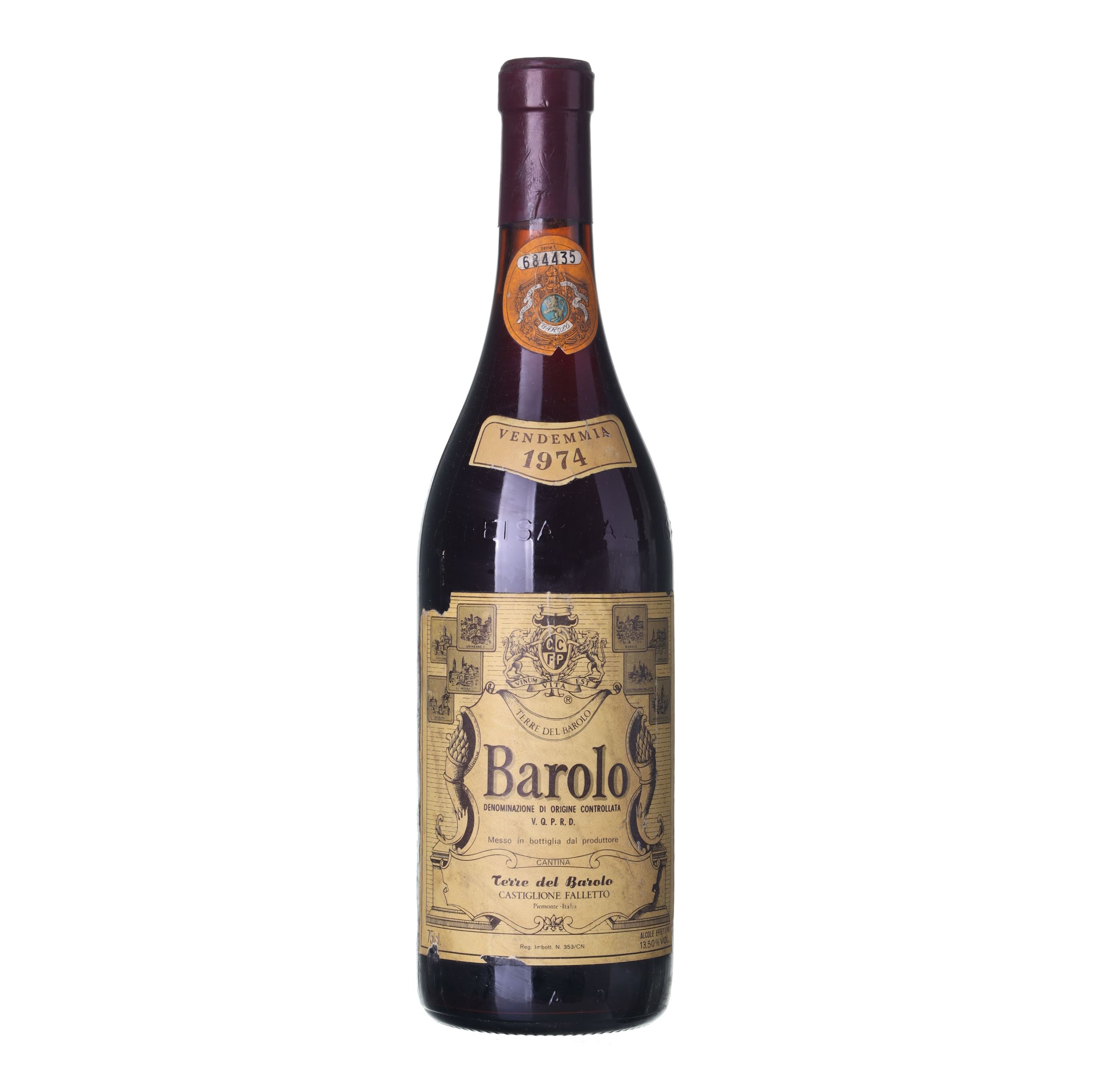 1974 Barolo Terre del Barolo | VIATEMPIA.COM