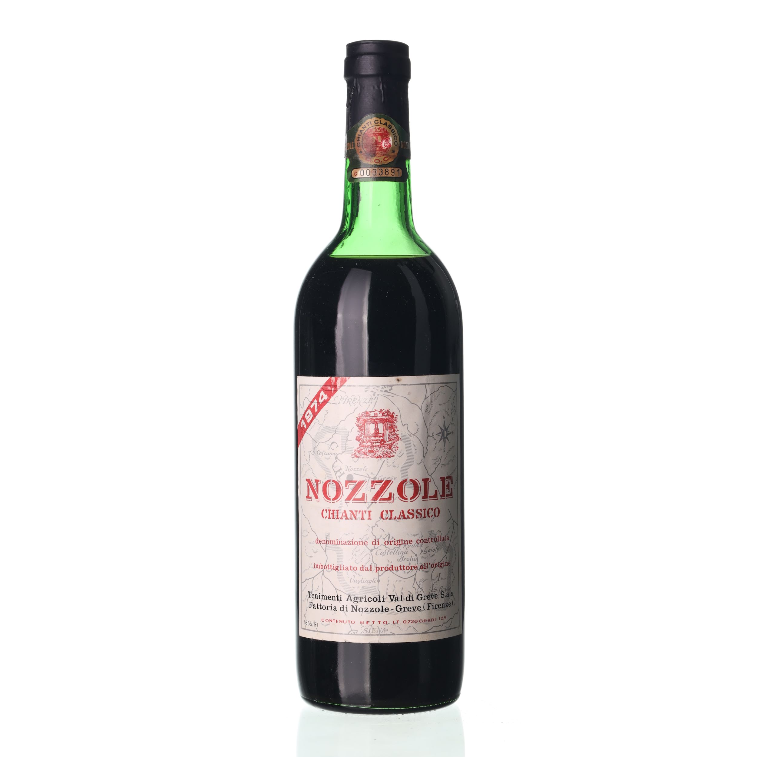 1974 Chianti Nozzole | VIATEMPIA.COM