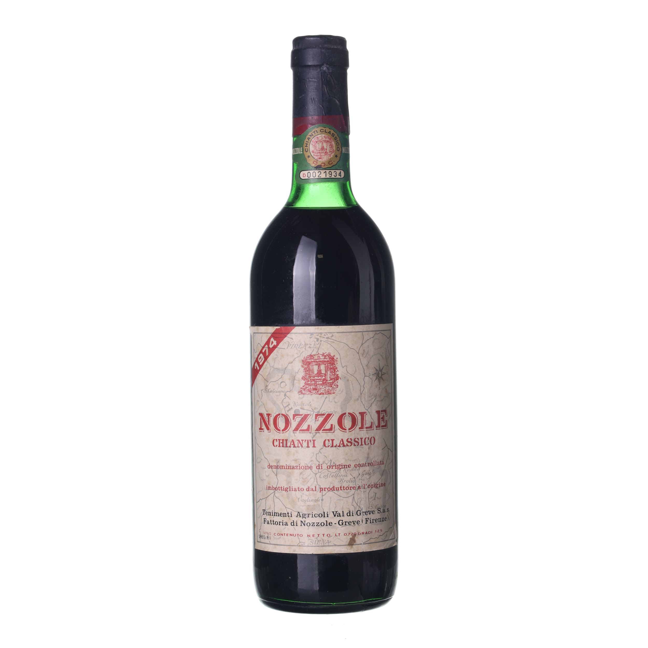 1974 Chianti Nozzole | VIATEMPIA.COM