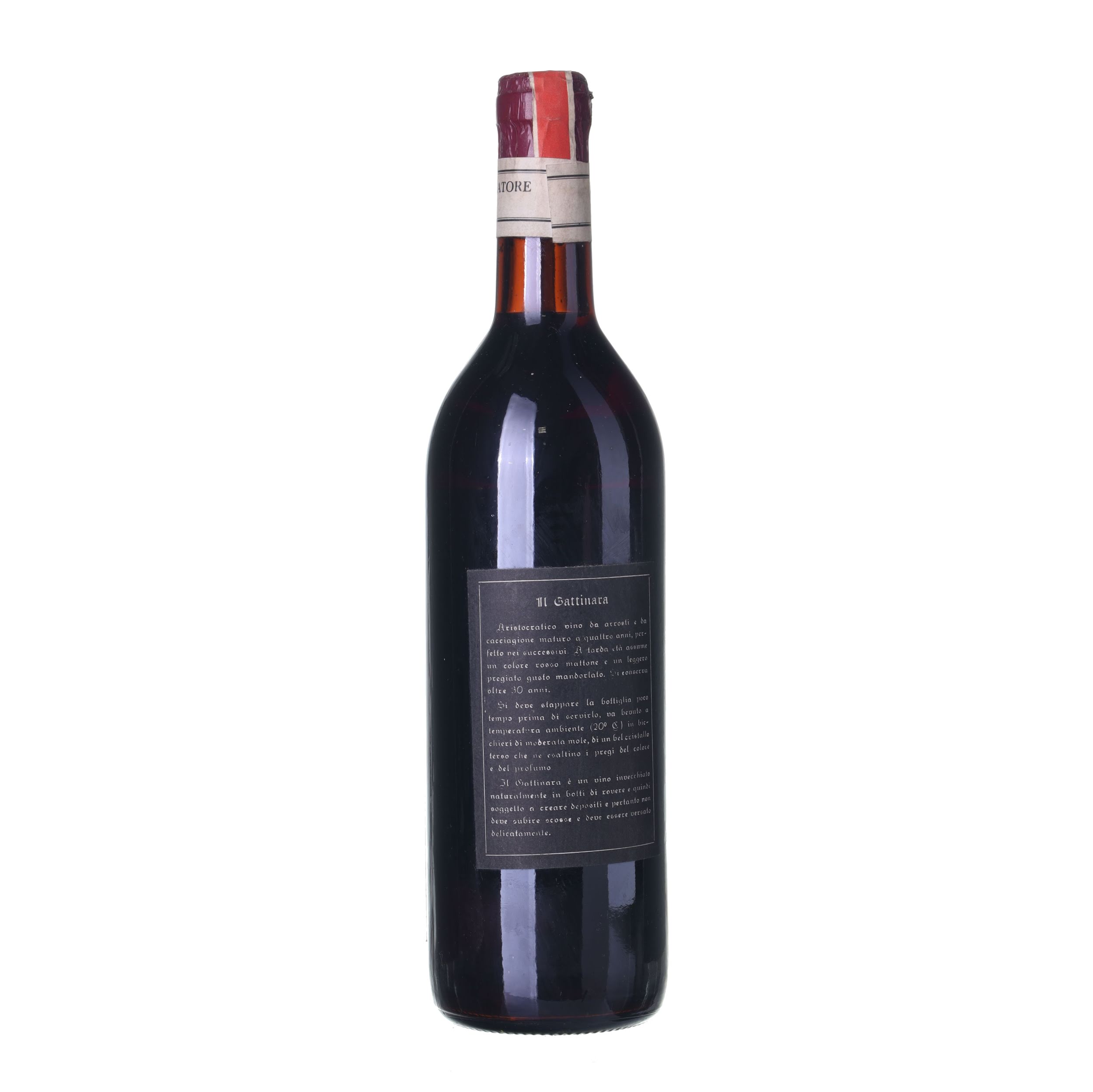1974 Gattinara Bertole | VIATEMPIA.COM