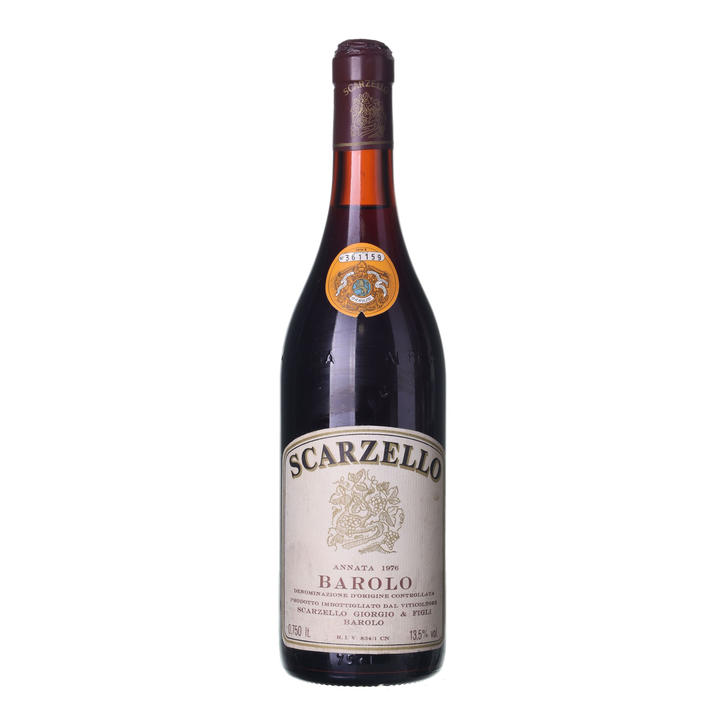 1976 Barolo Scarzello | VIATEMPIA.COM