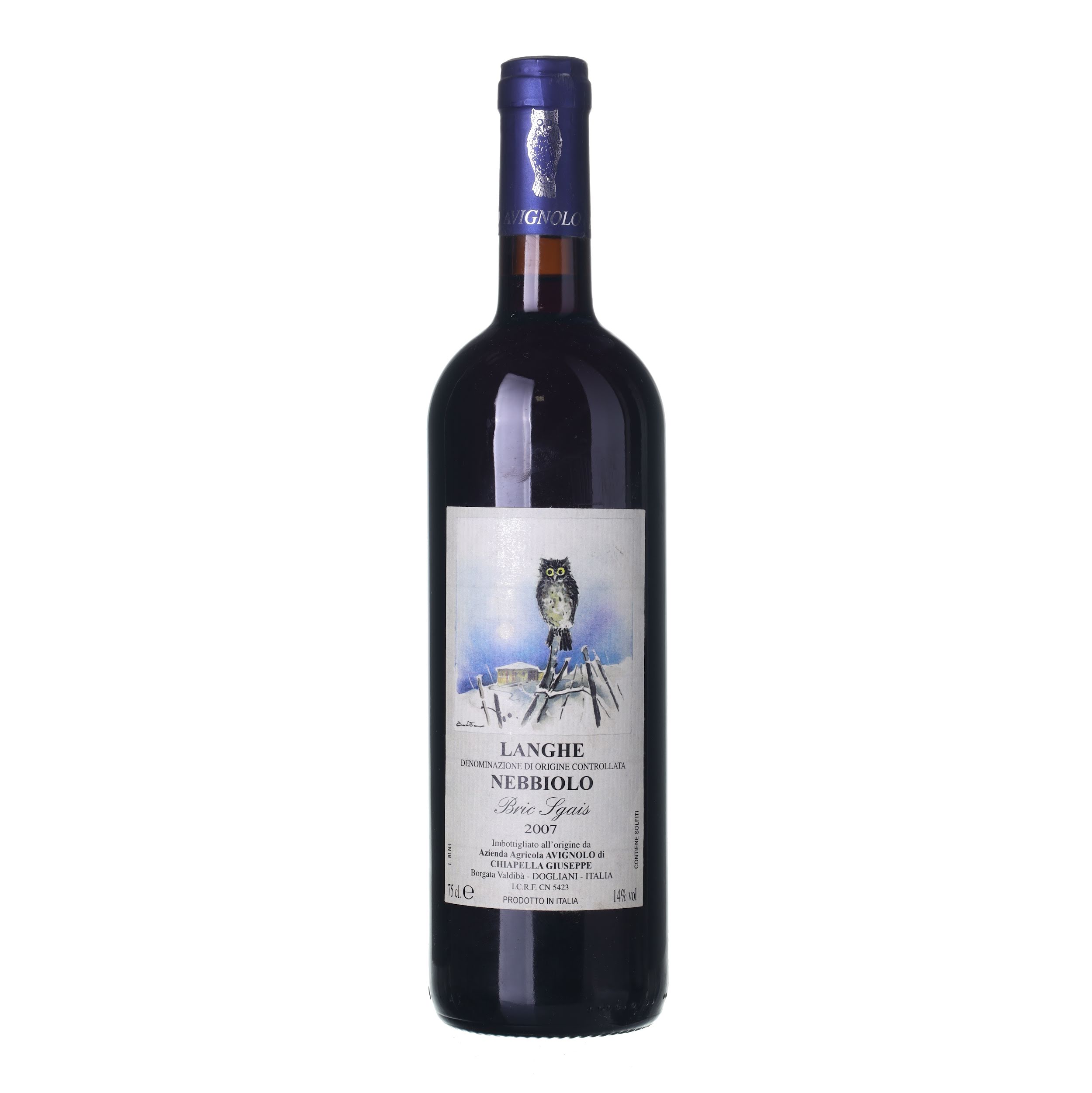 2007 Nebbiolo Avignolo | VIATEMPIA.COM