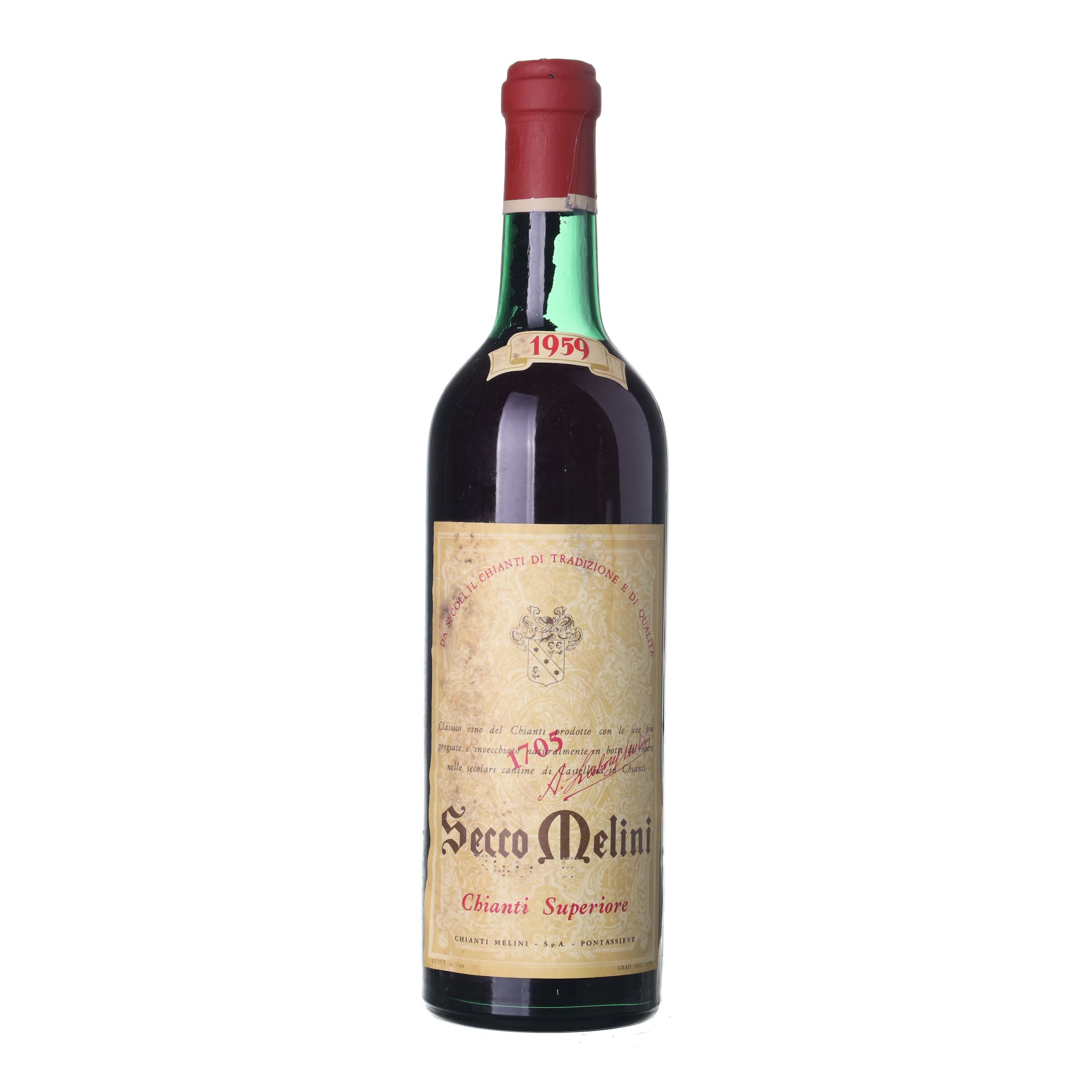 1959 Chianti Secco Melini | VIATEMPIA.COM