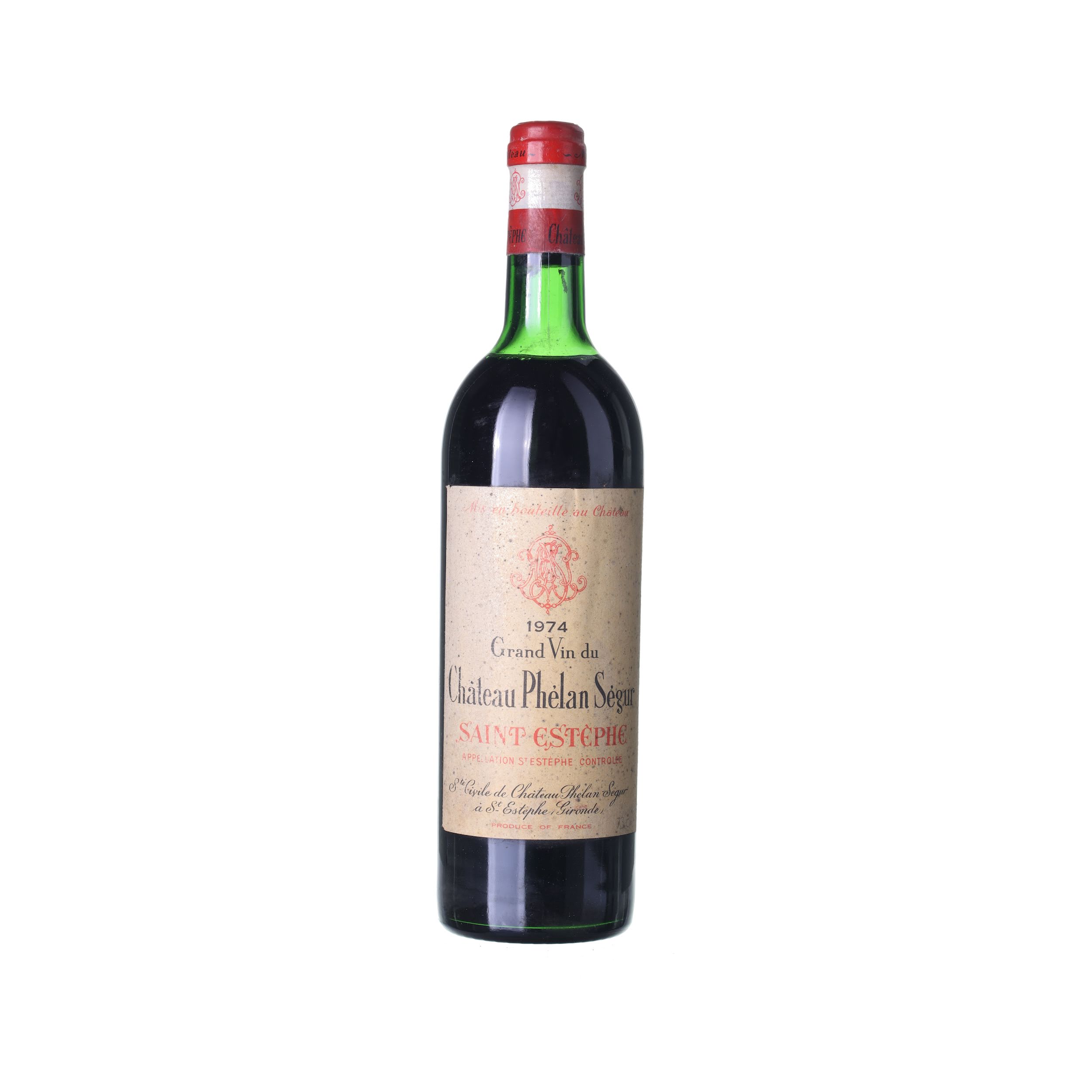 1974 Saint-Estèphe Château Phélan Ségur | VIATEMPIA.COM