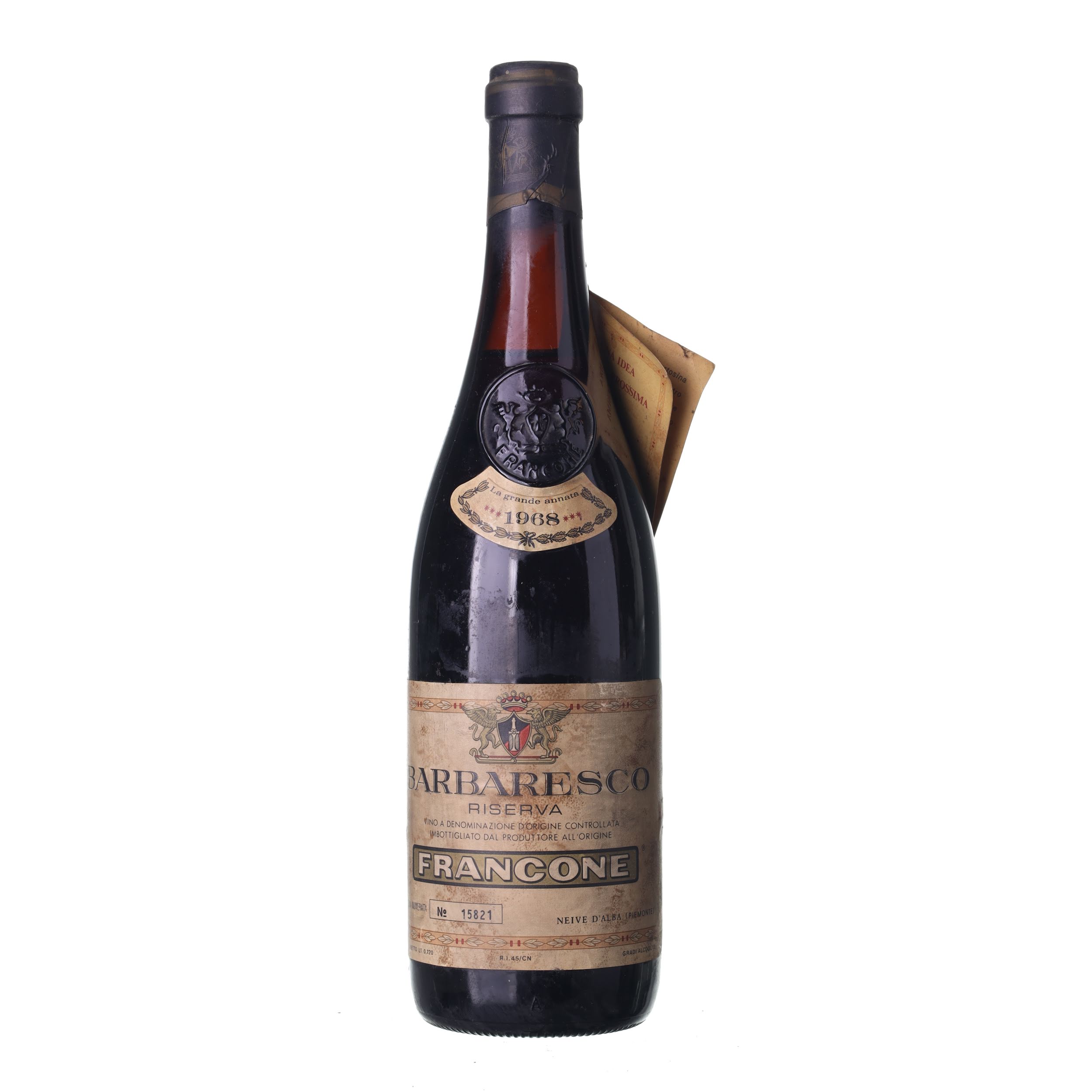 1968 Barbaresco Francone | VIATEMPIA.COM