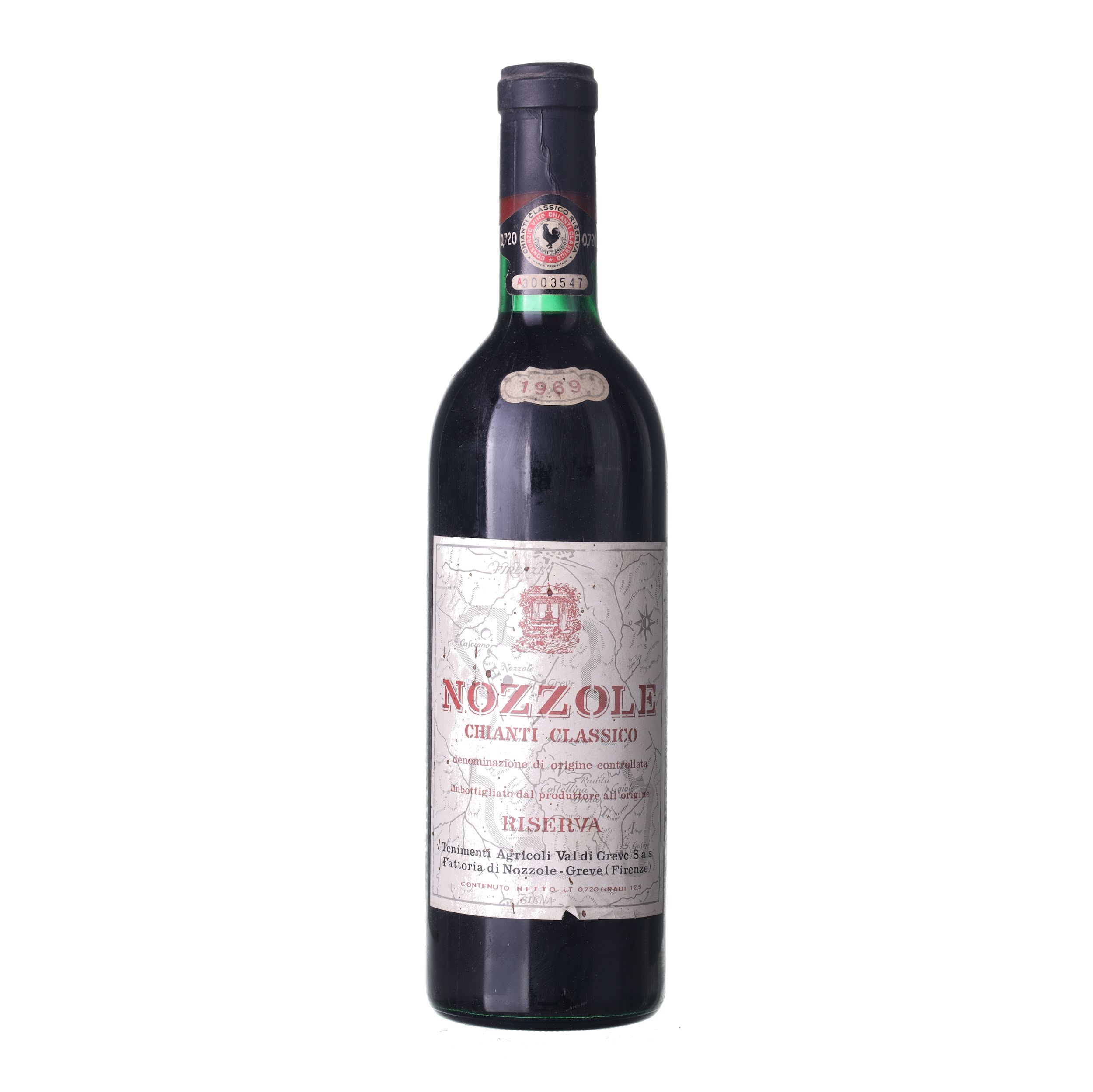 1969 Chianti Riserva Nozzole | VIATEMPIA.COM
