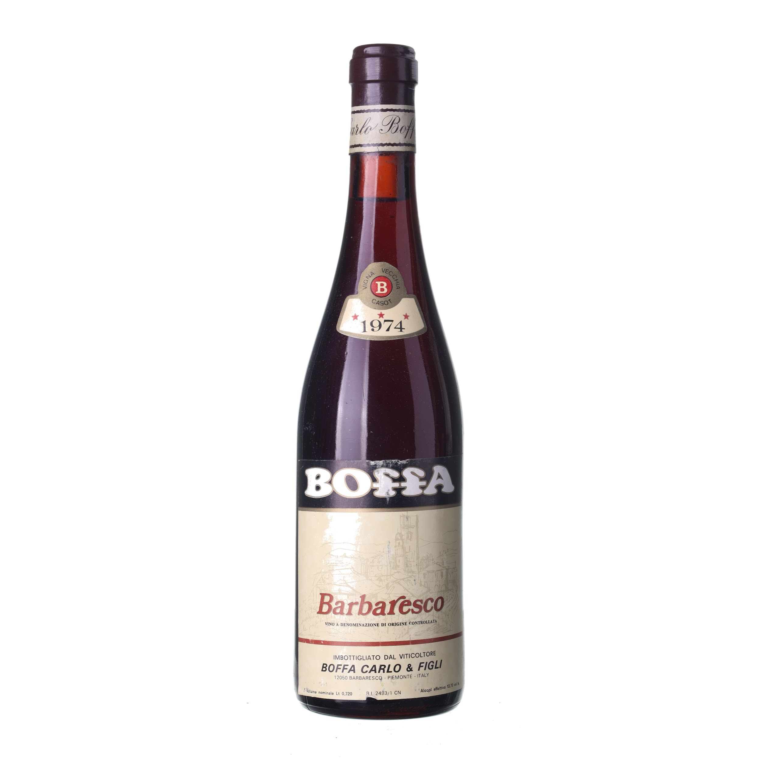 1974 Barbaresco Boffa Carlo & Figli | VIATEMPIA.COM