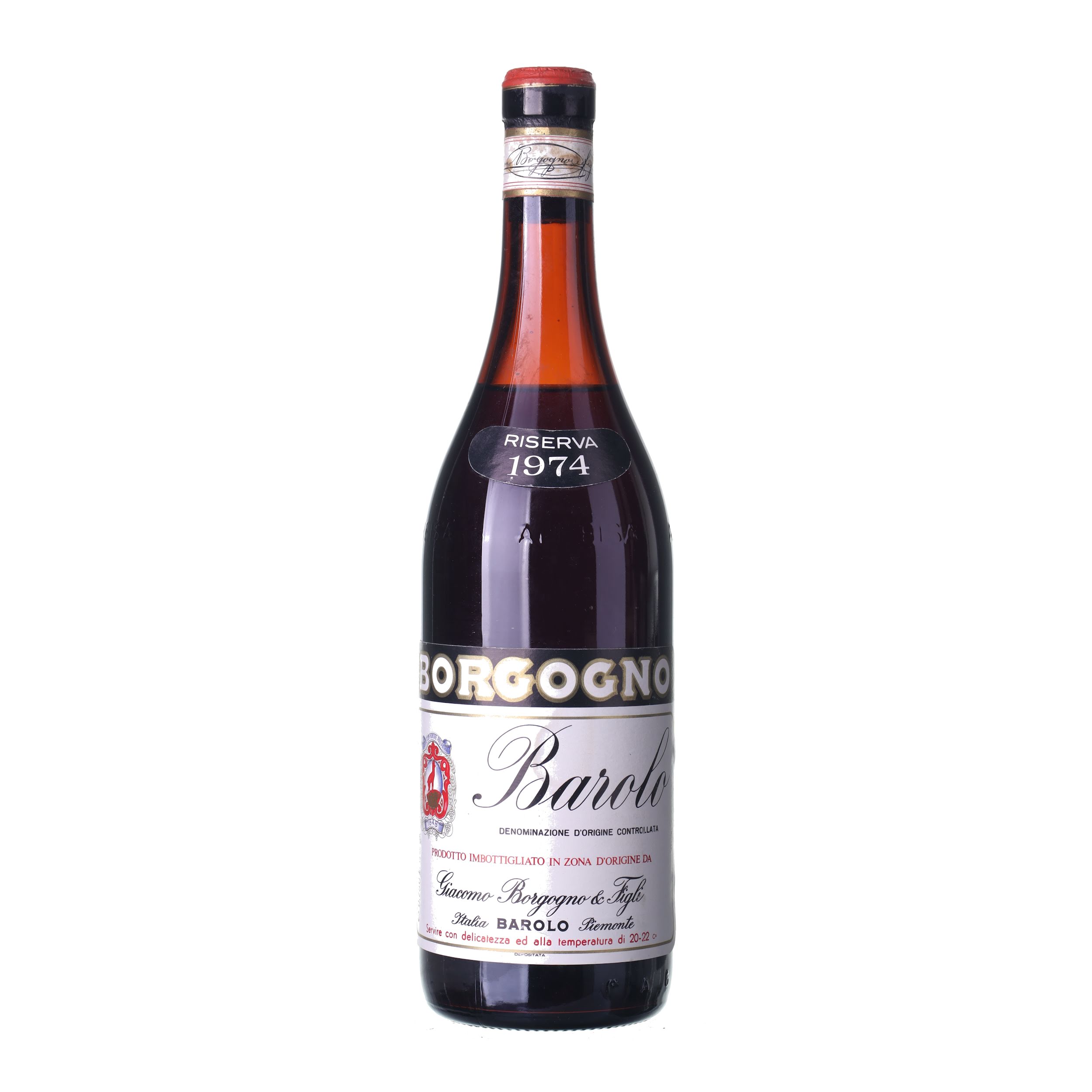 1974 Barolo Giacomo Borgogno & Figli | VIATEMPIA.COM
