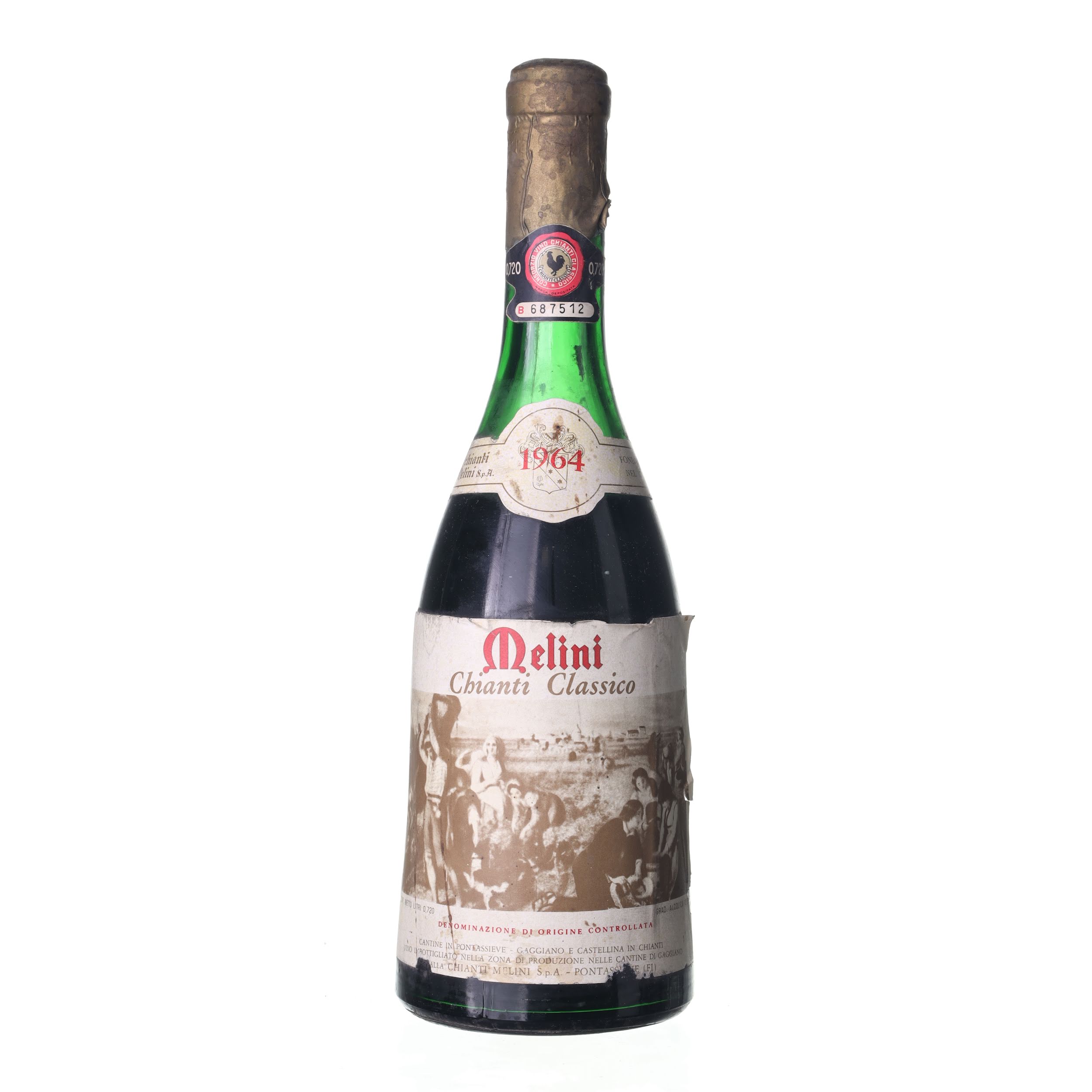 1964 Chianti Melini | VIATEMPIA.COM