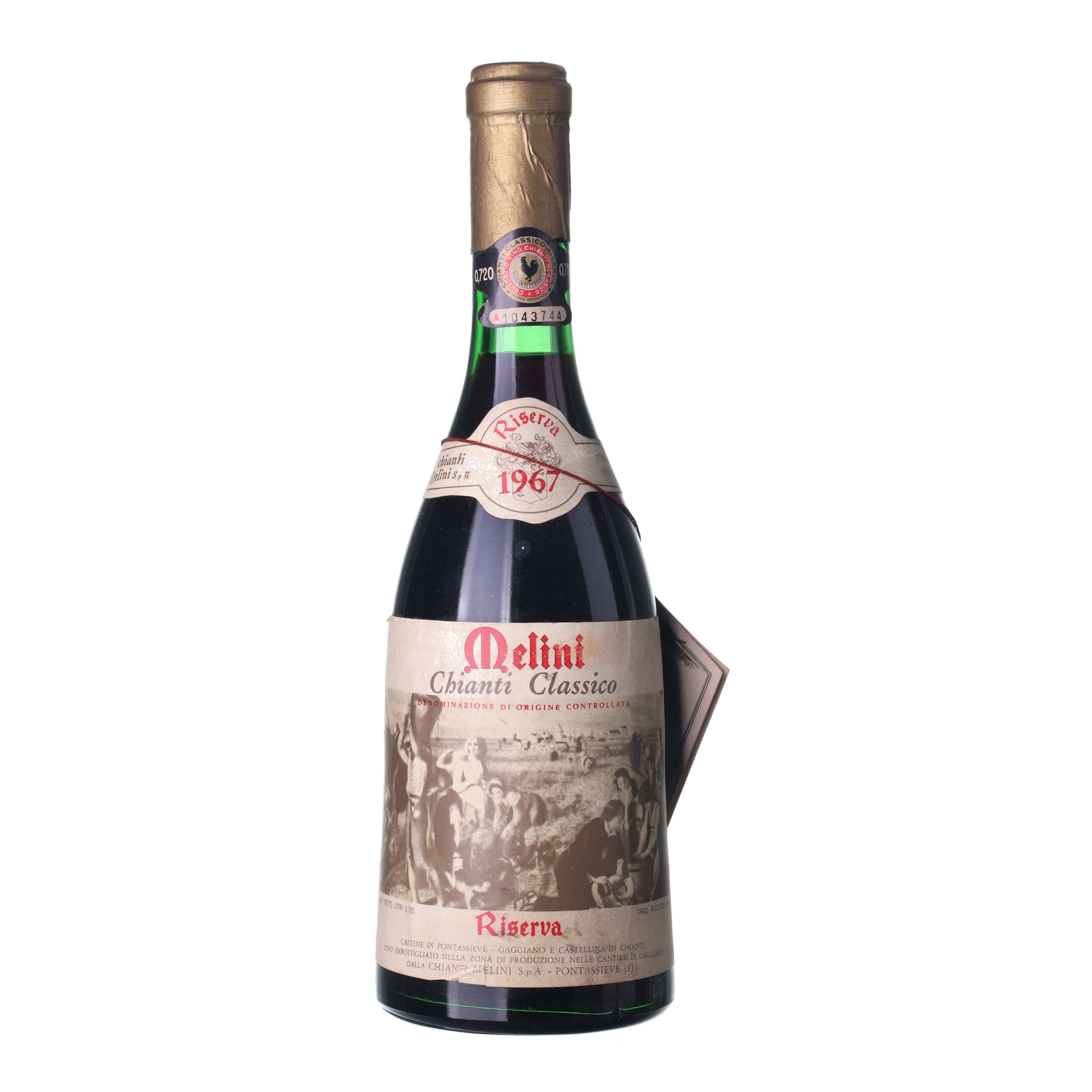 1967 Chianti Riserva Melini | VIATEMPIA.COM