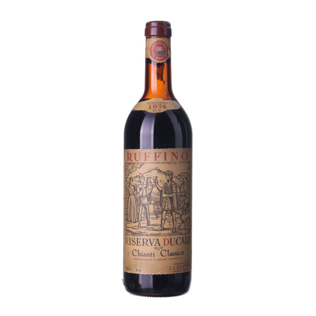 1974 Chianti Riserva Ruffino | VIATEMPIA.COM